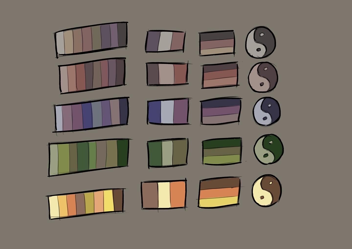 ArtStation - Color/Value Practice