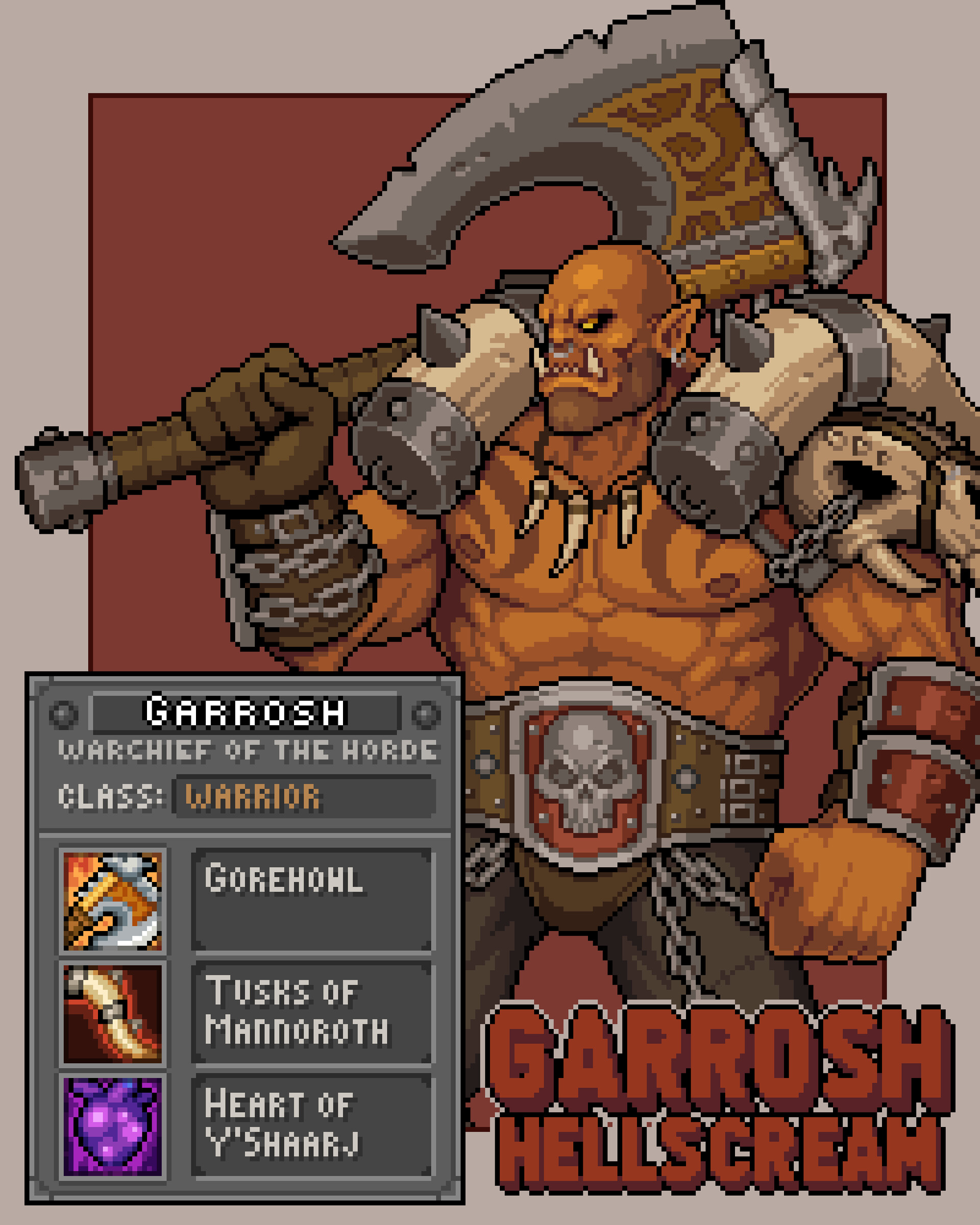 ArtStation - Garrosh Hellscream