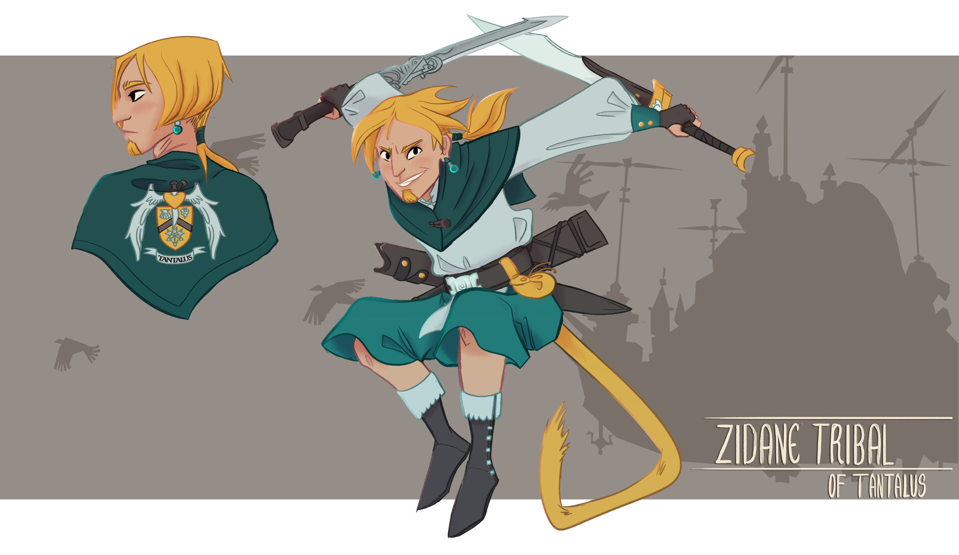 Final Fantasy IX Character Redesigns by Daisy — ProUser.Me