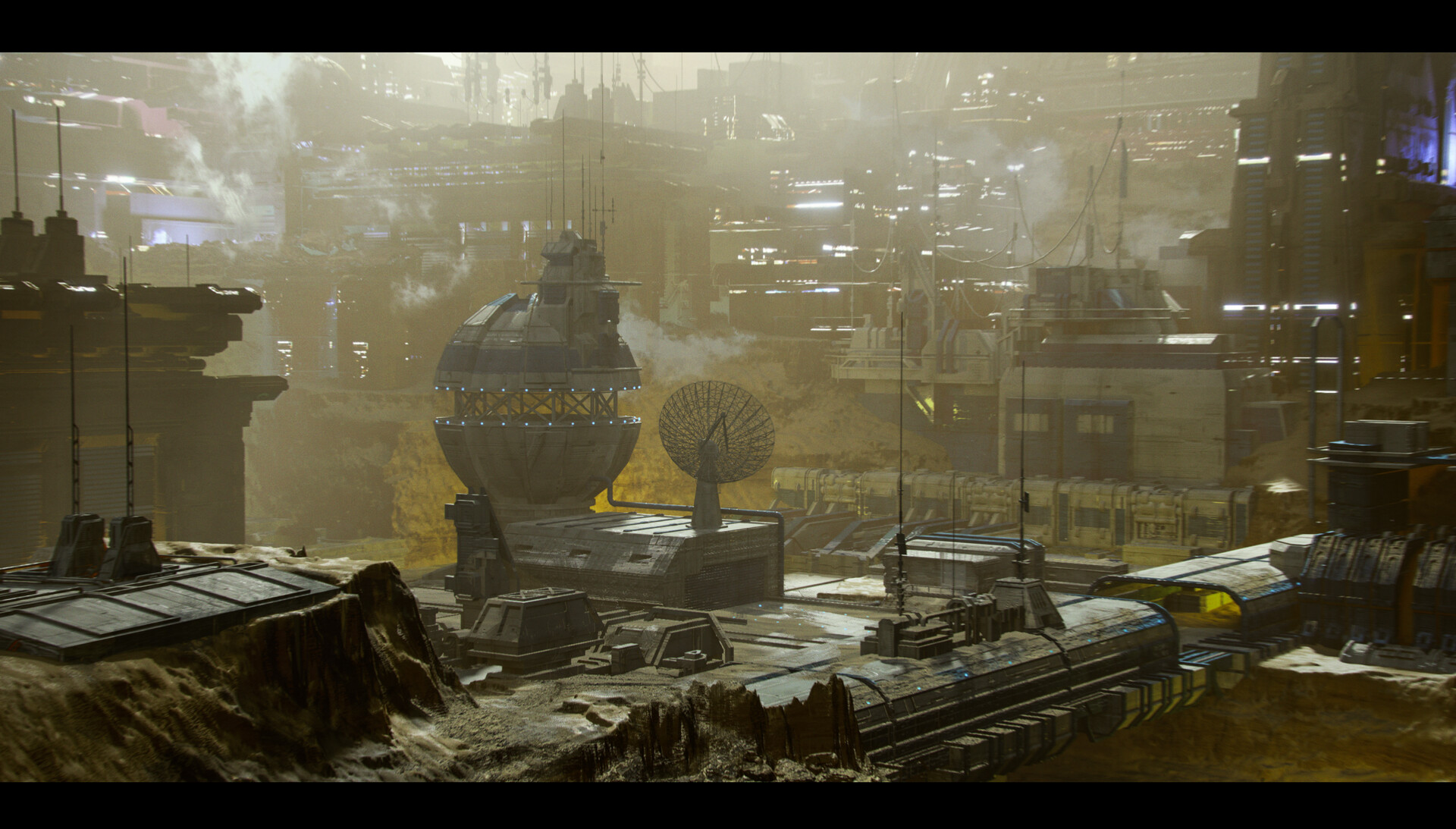 ArtStation - Old Mars Signal Lab