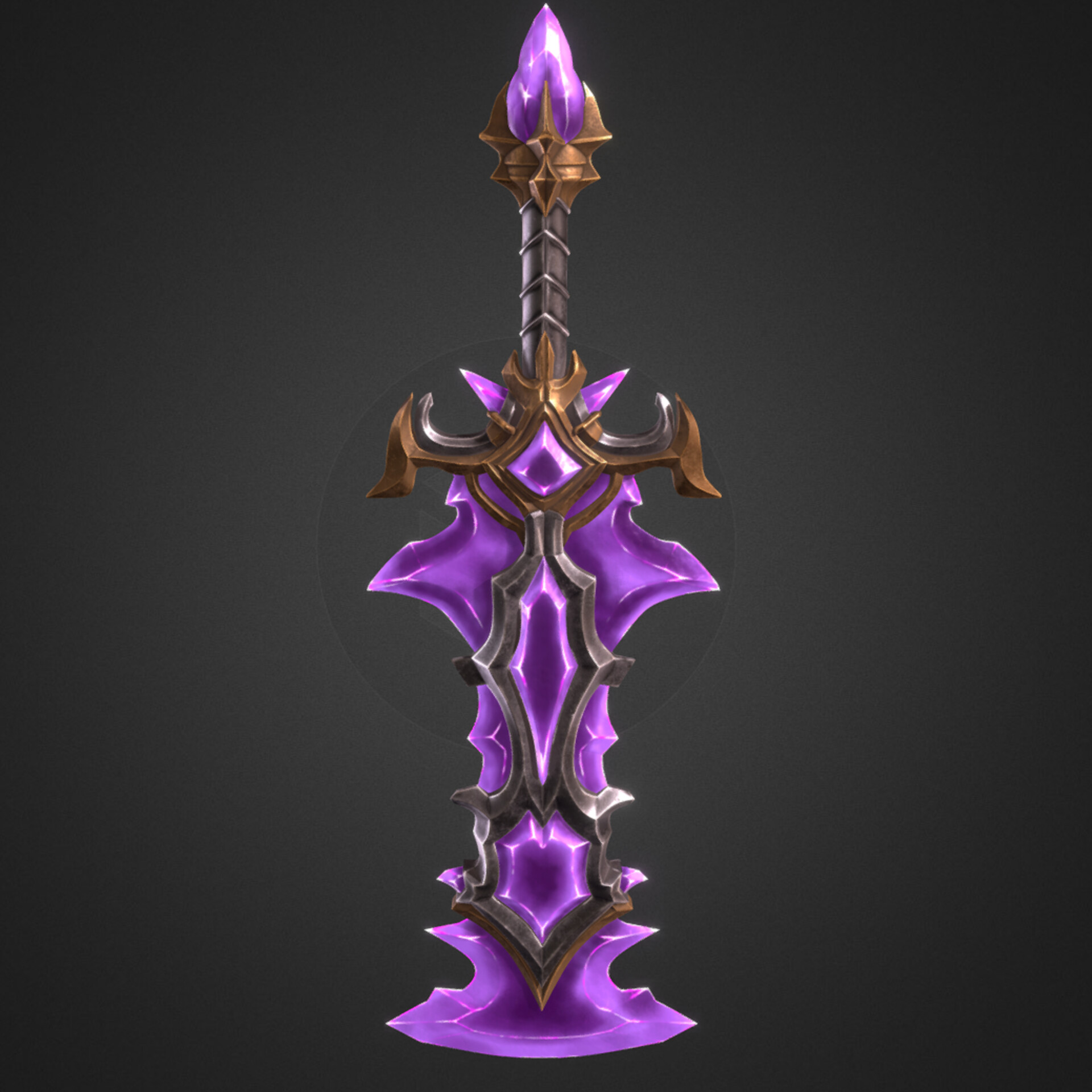 Emily Funk - Purple Crystal Sword