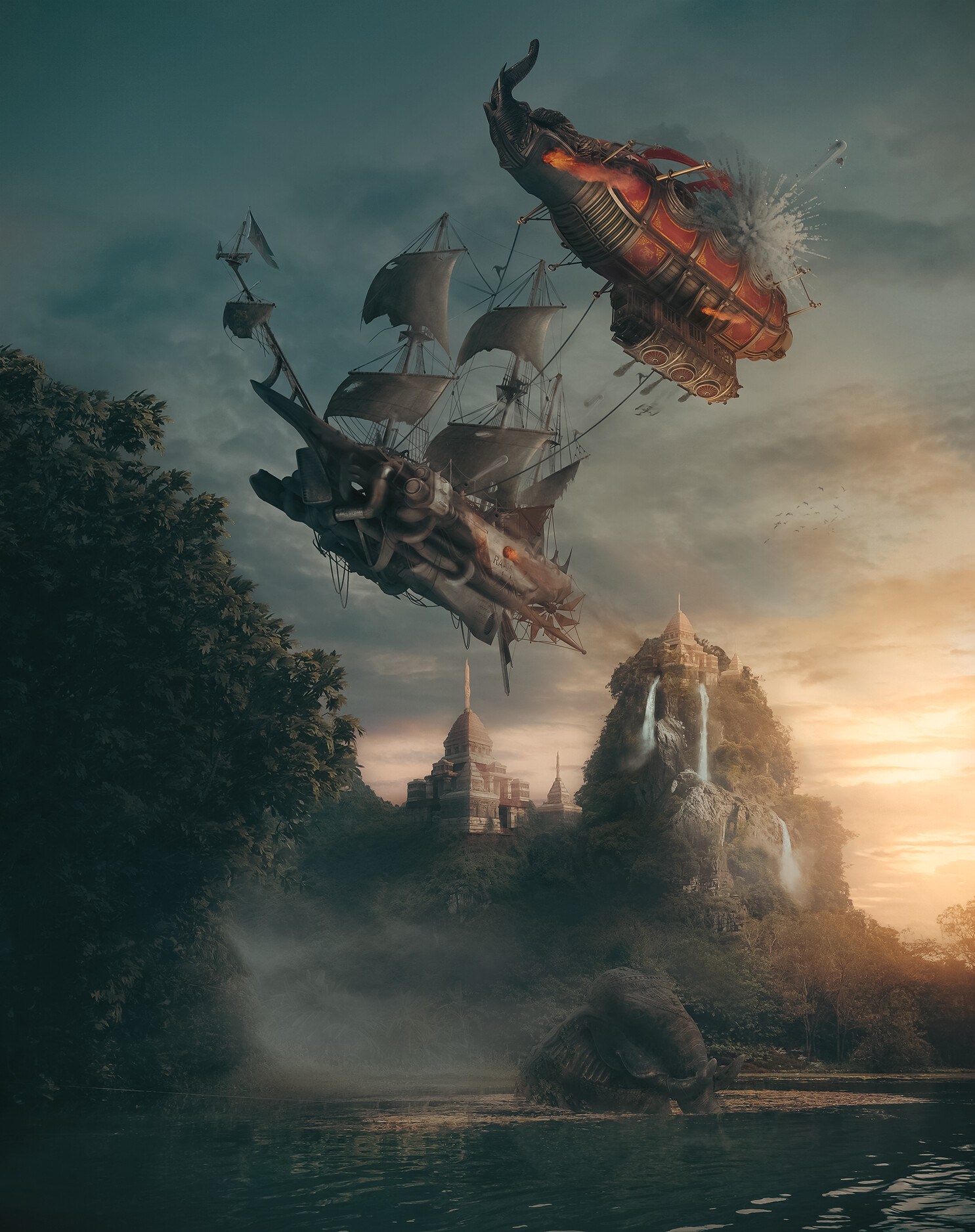 ArtStation - Steam Jungle