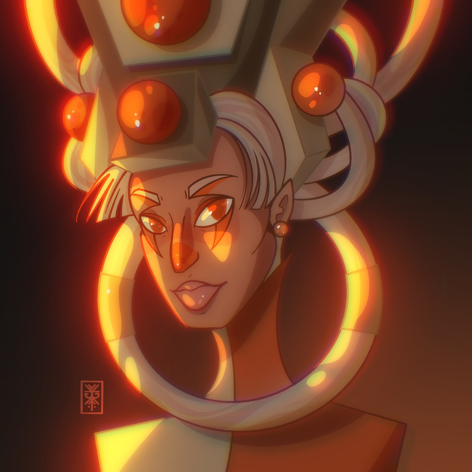 ArtStation - Chaos Magic Portrait - T.H.I.N.K.I.N.G.