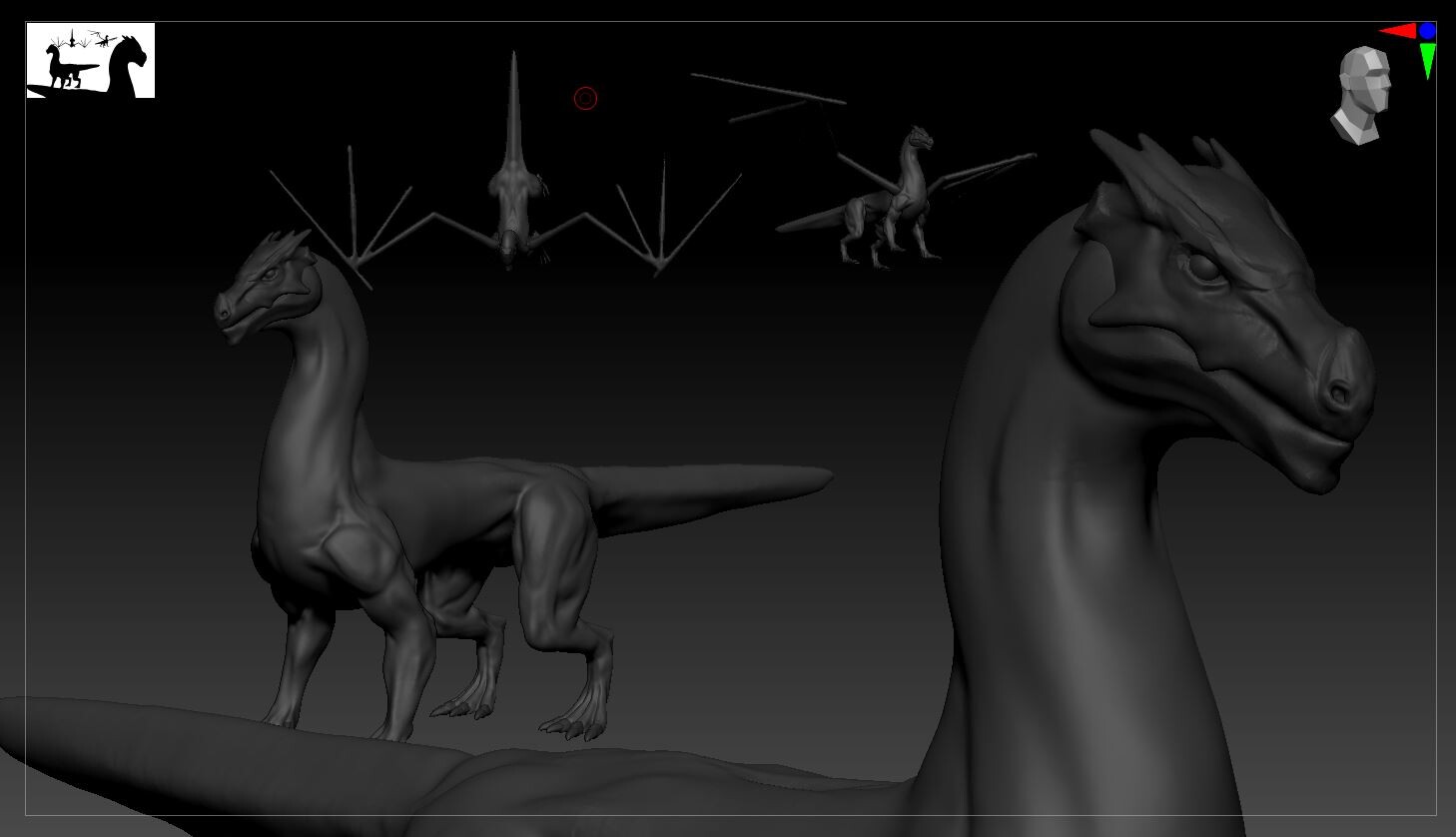 Siddarth Prashanth - Realtime Marine Dragon Unreal Engine 4