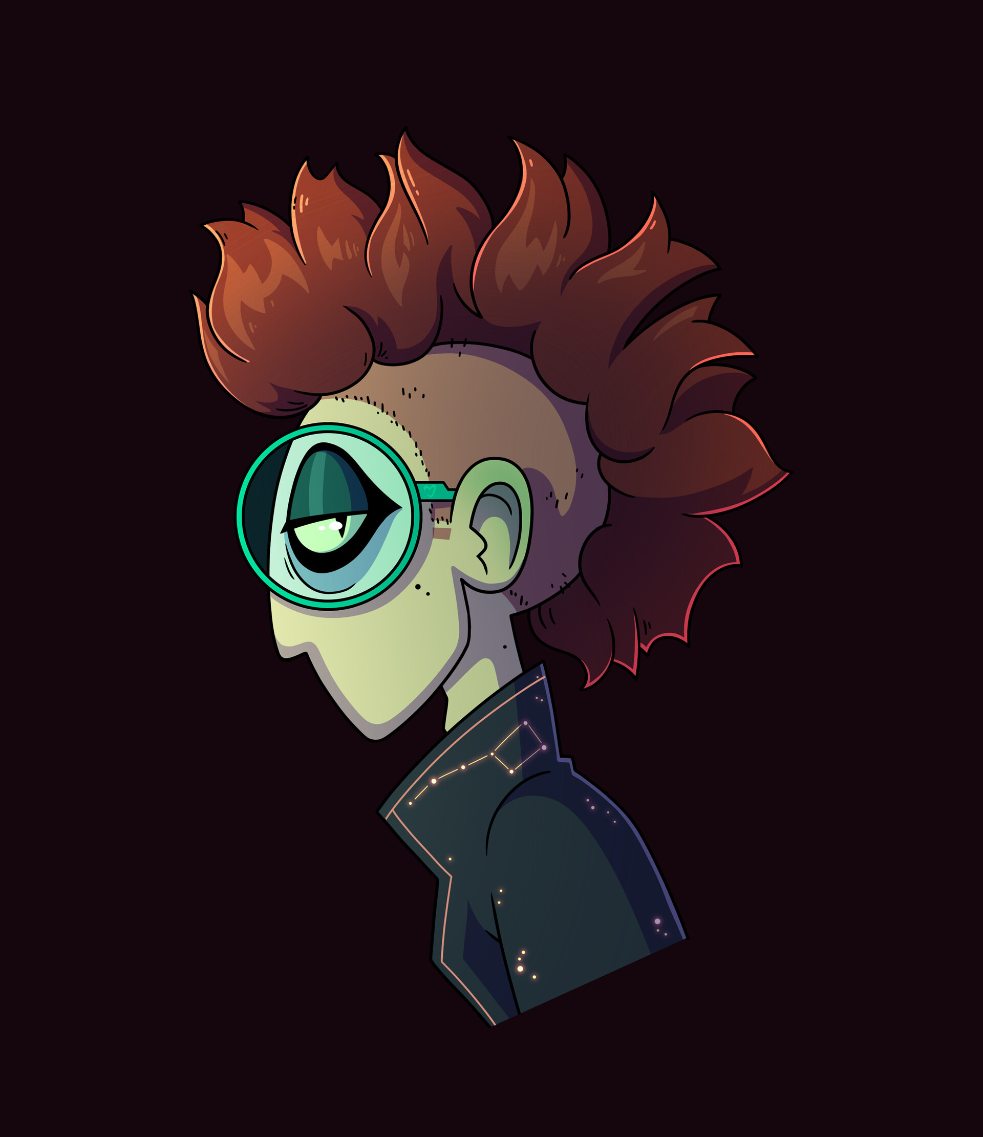 Nicholas (Cole) Jordan - Self Portrait Studies