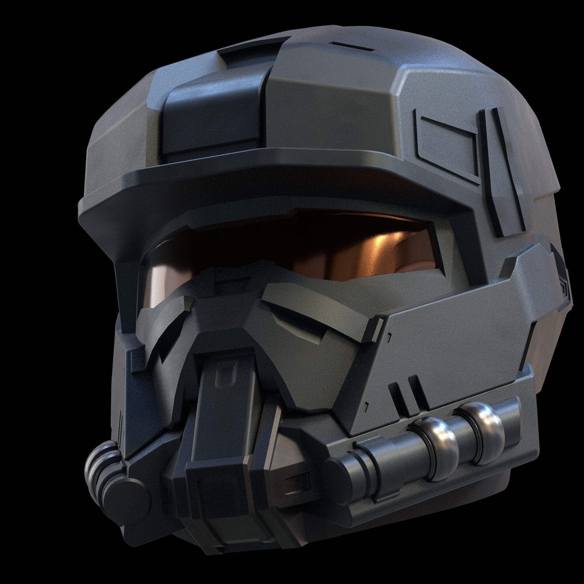 ArtStation - Halo live action EOD helmet