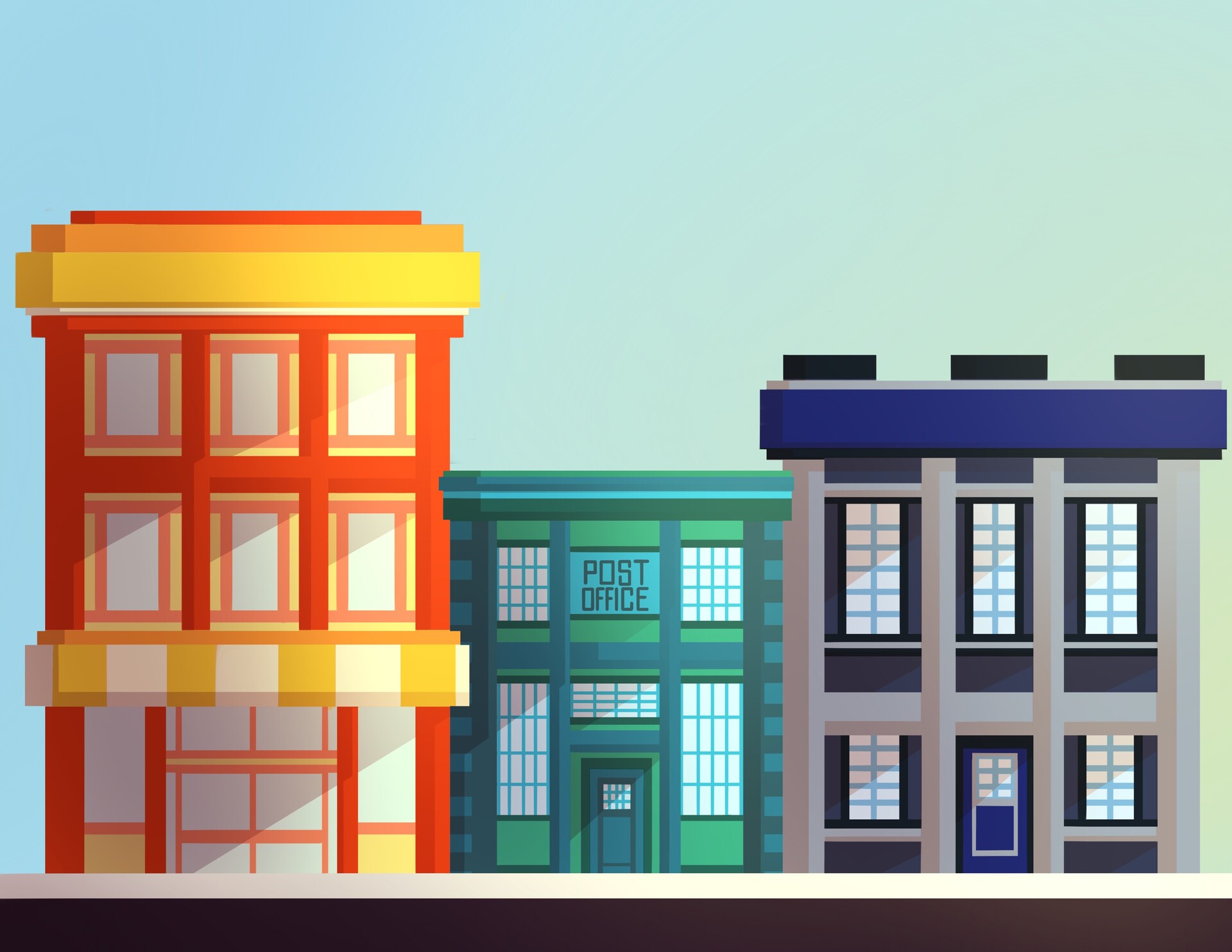 ArtStation - 1D City, AZ