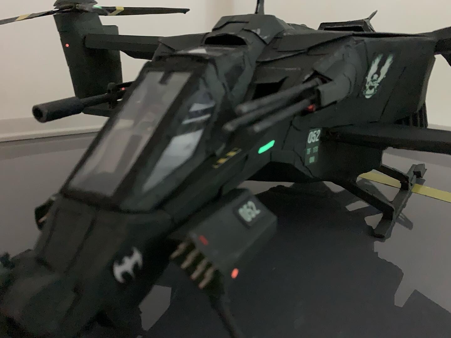 ArtStation - Sci Fi Gunship paper model