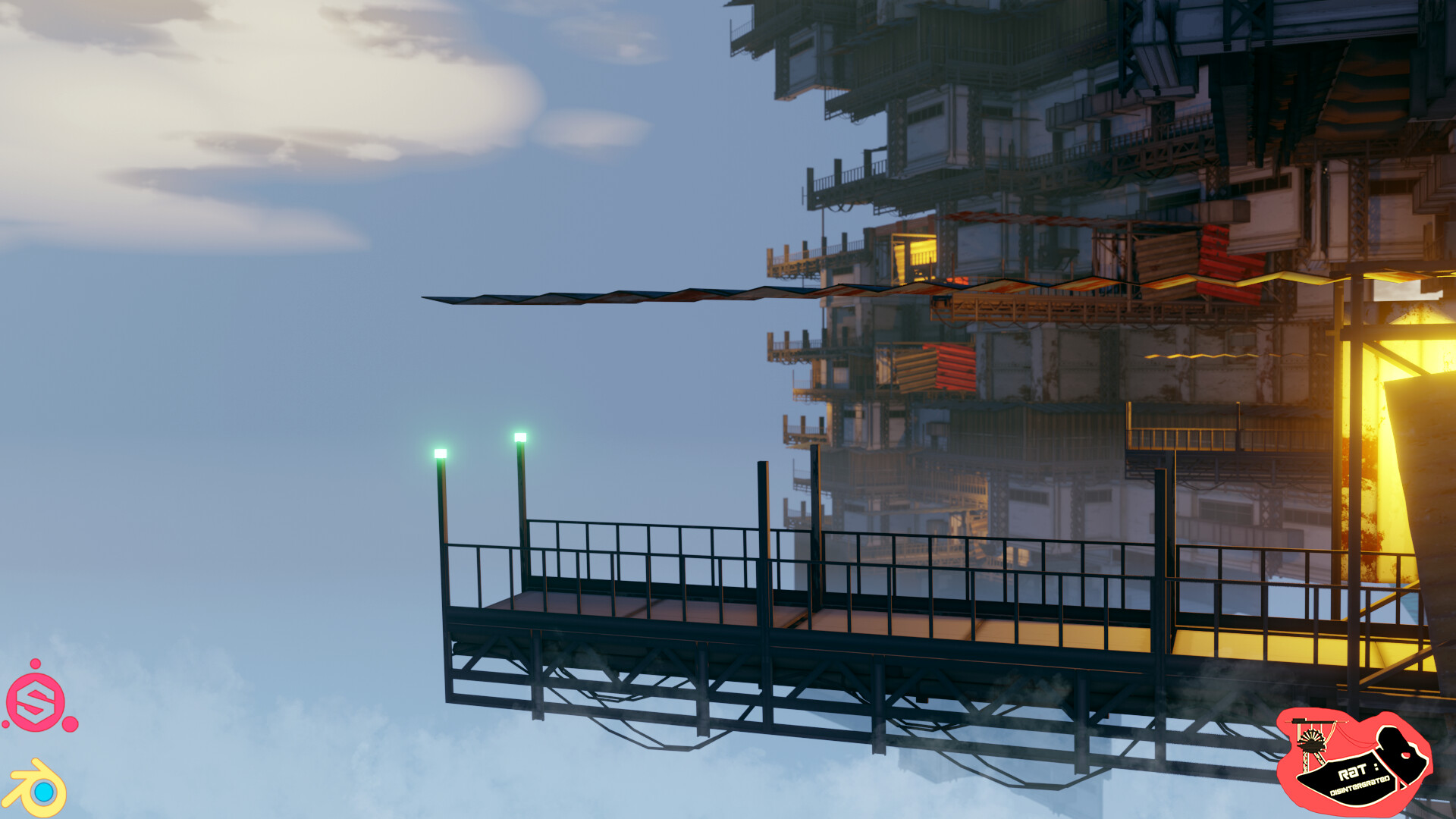 ArtStation - Skyscraper Slums