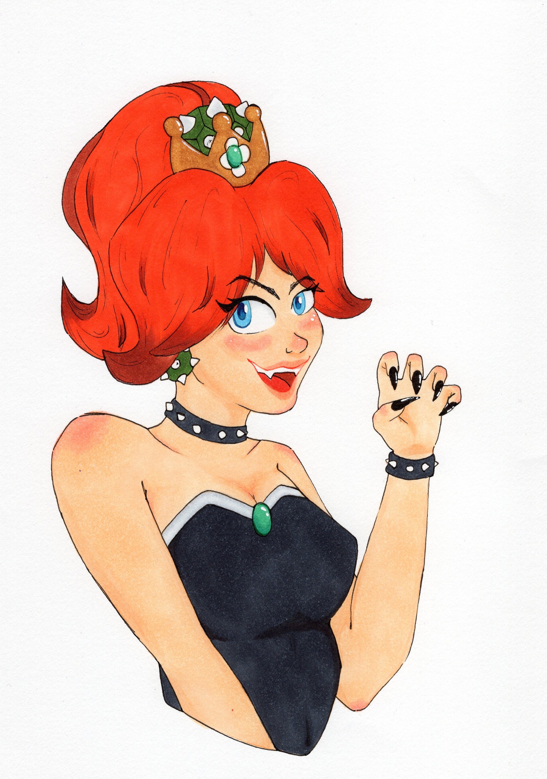 ArtStation - Bowsette - Daisy