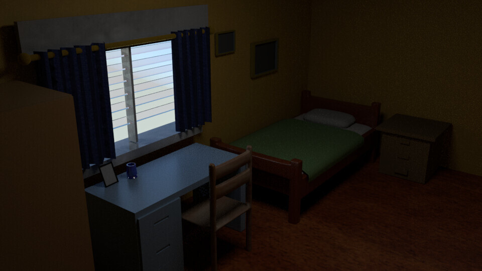 ArtStation - Room 3D model