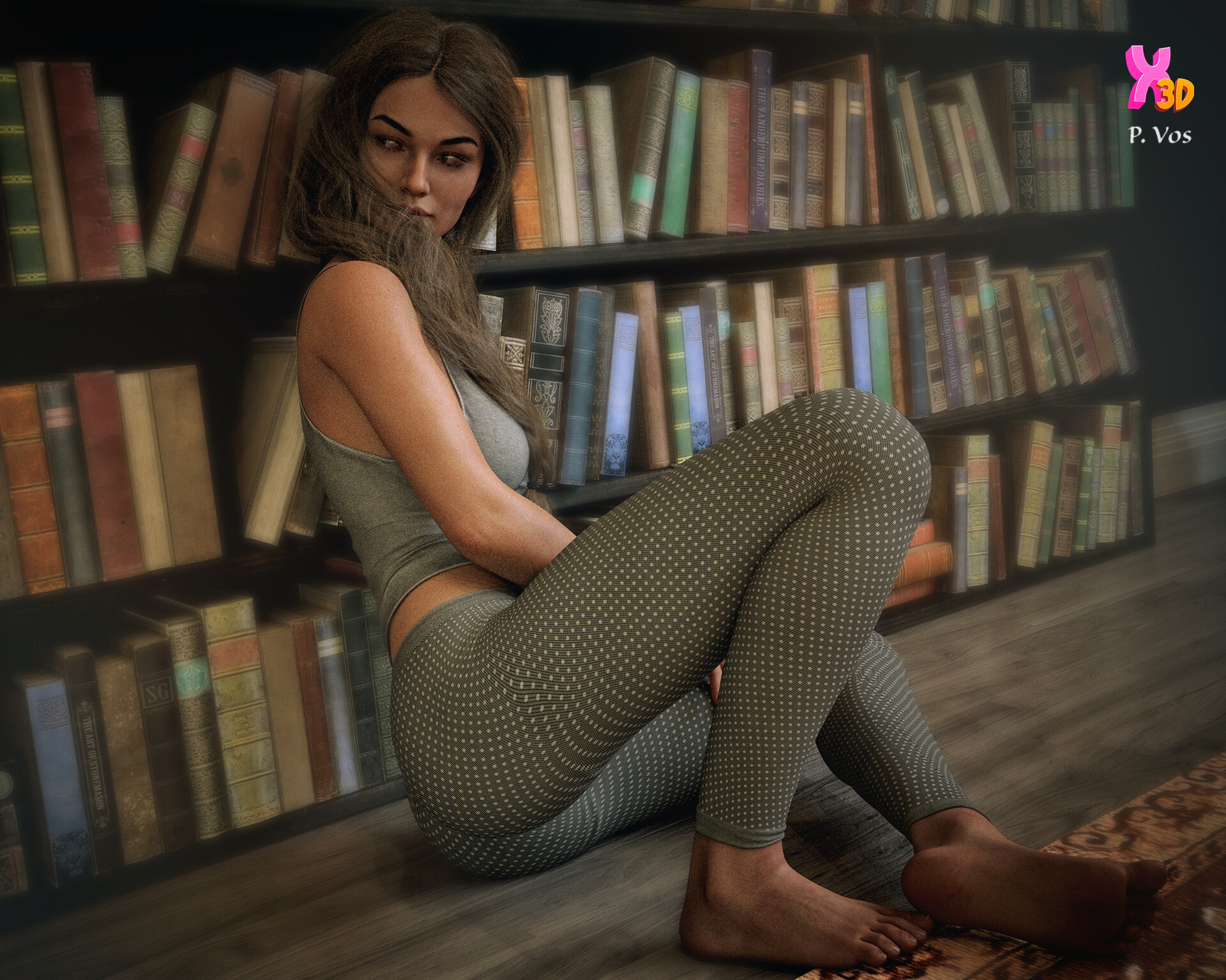 Xtreme3D Studio - Easy Pants 4 for G8F/G8.1F by Hameleon