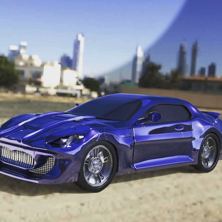 ArtStation - 3D car design