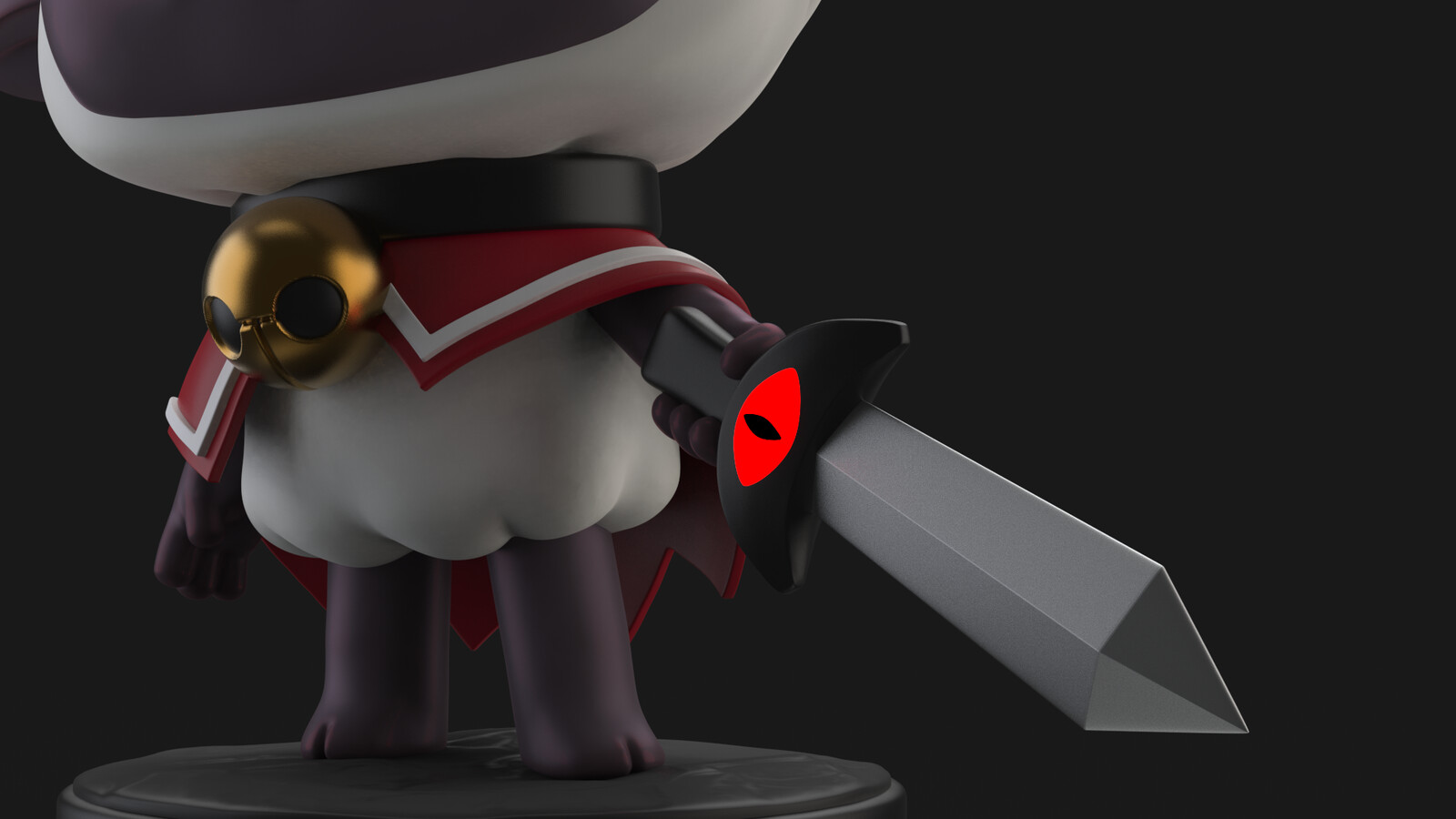 Hoang V Ng - Cult of the Lamb Figurine