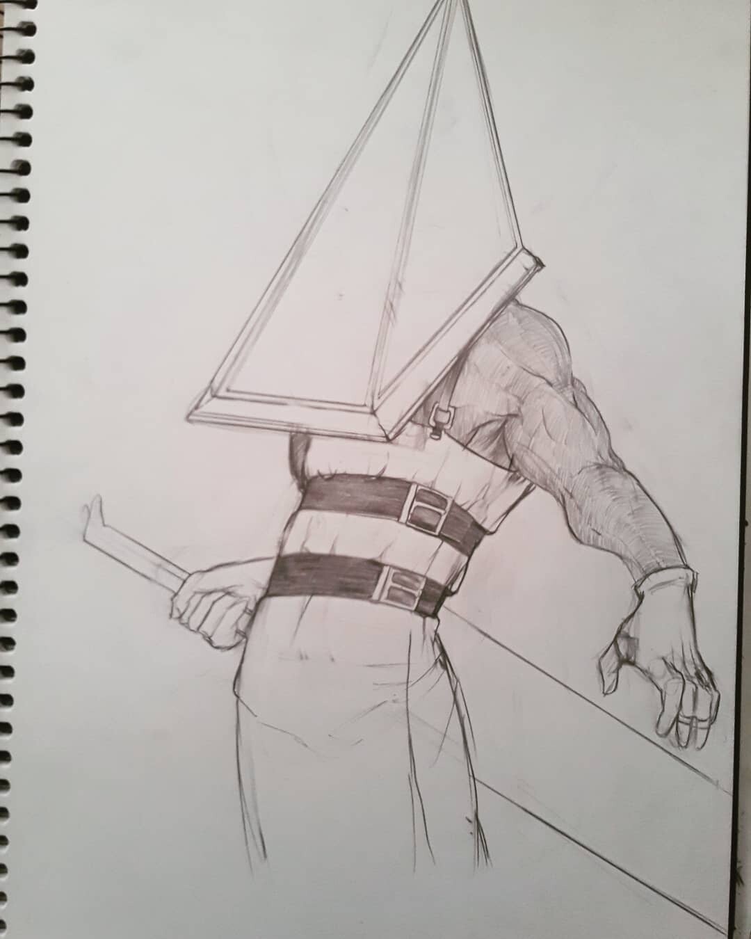 Pyramid Head — Silent Hill Fan Art by Bruno Ladeira — ProUser.Me