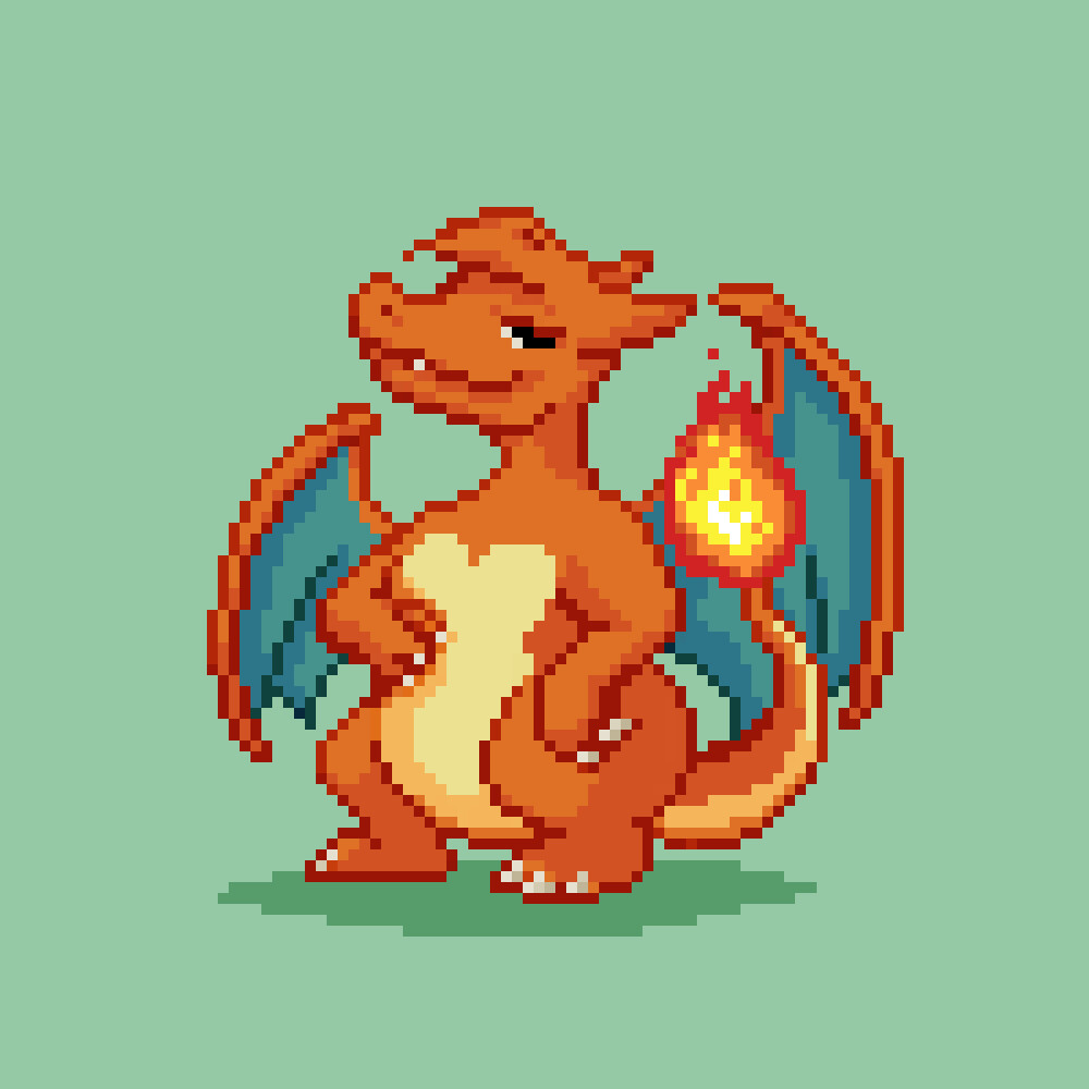 charizard sprite yellow
