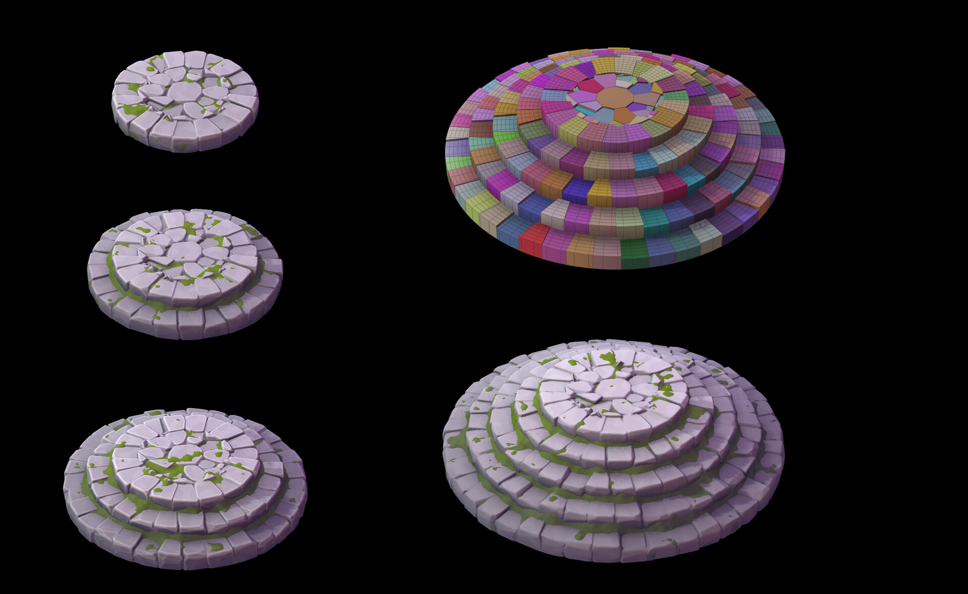 ArtStation - Houdini Stylized Dais Sketch