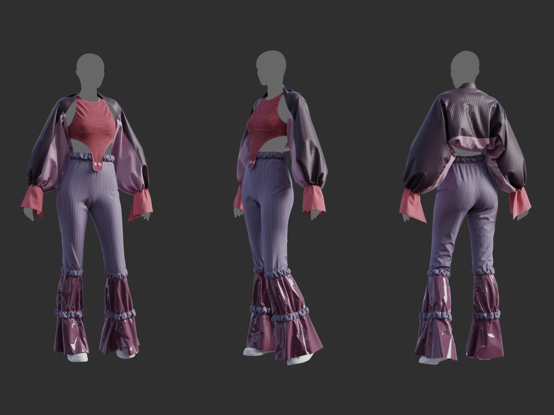 Alan Tur - Experimental abstract character image.