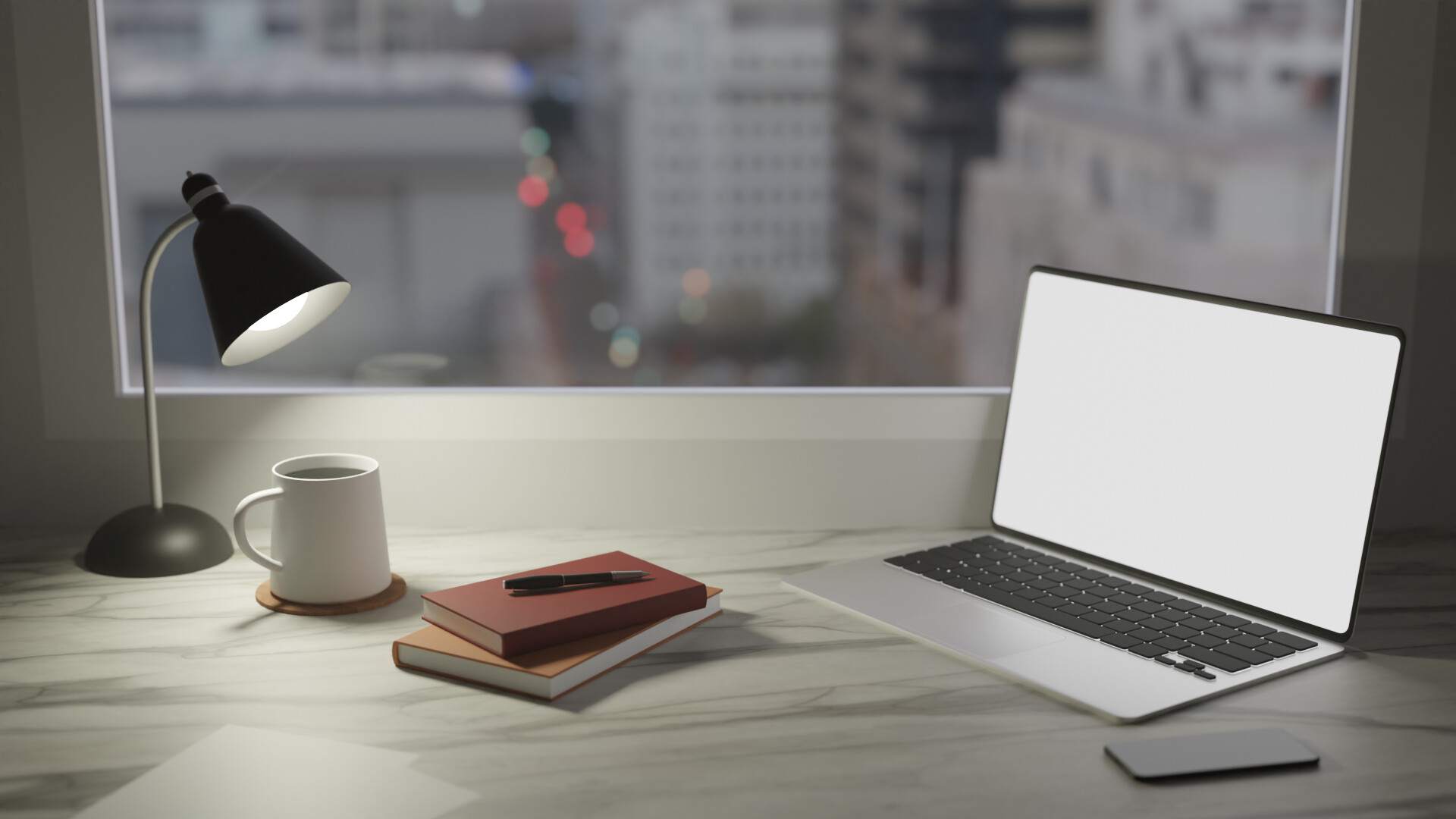 ArtStation - Photorealistic Desk Setup