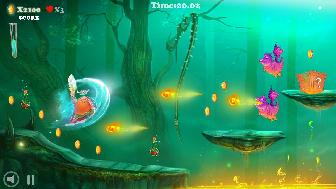 ArtStation - 2D sidescroller game idea