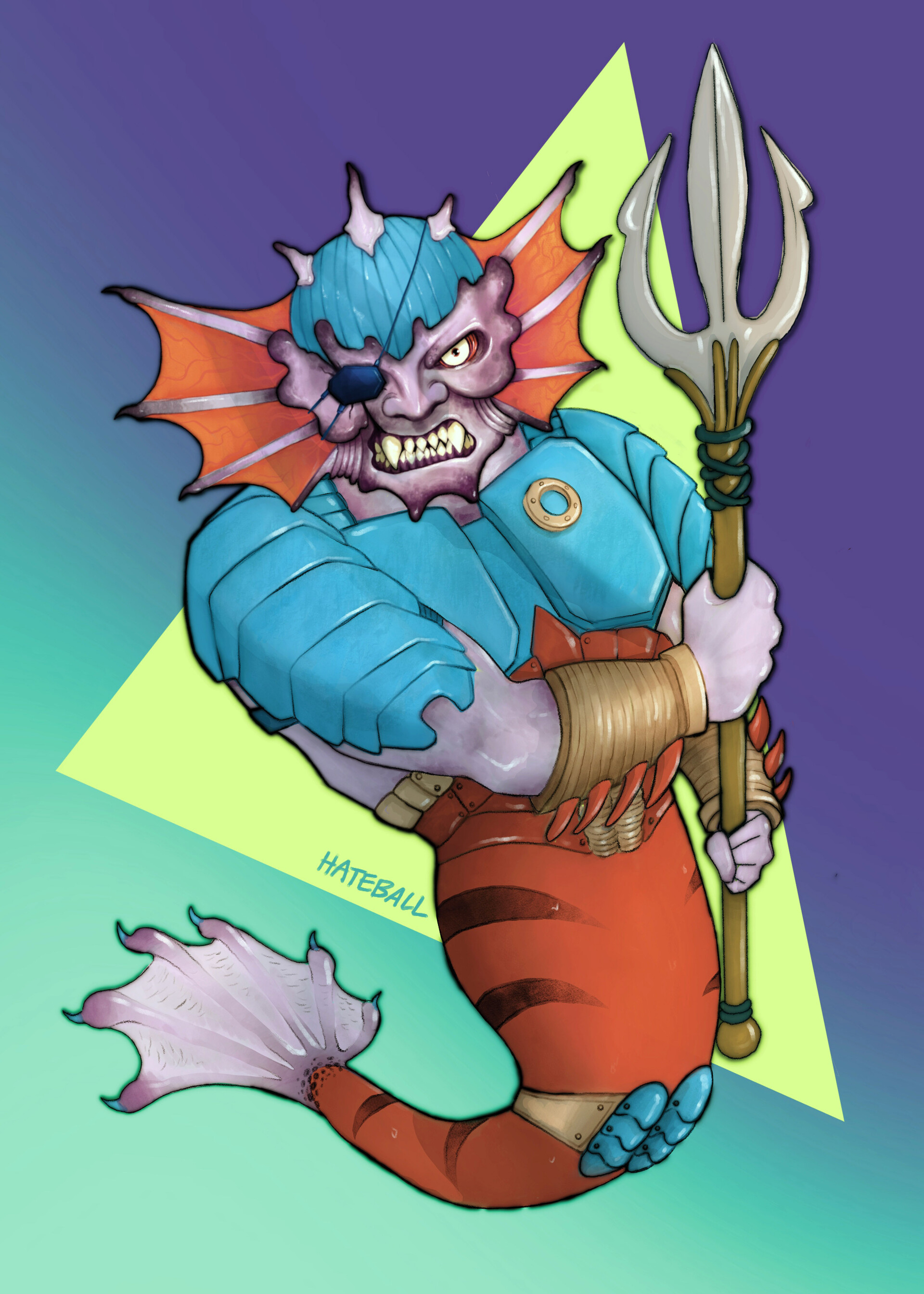 ArtStation - Merdude - Mutant Pizza trading aard