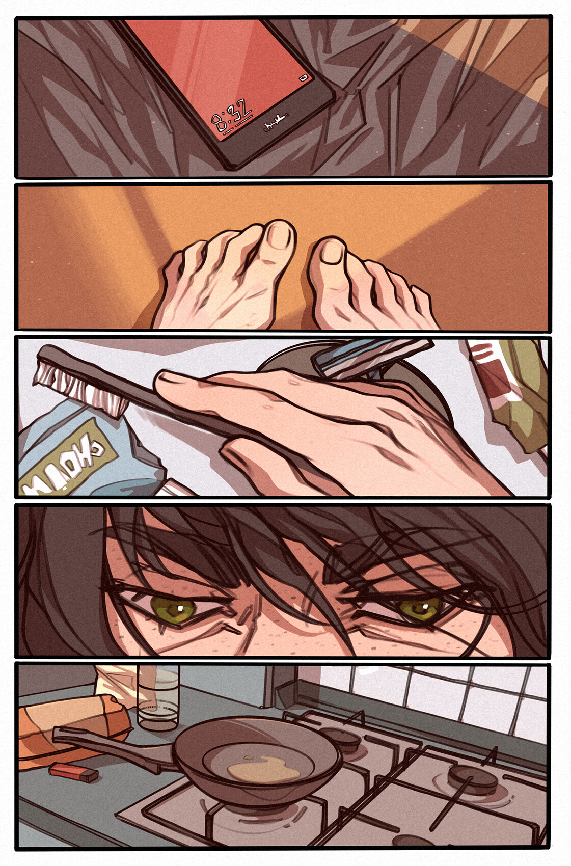 ArtStation - This is how life goes (comic strip)