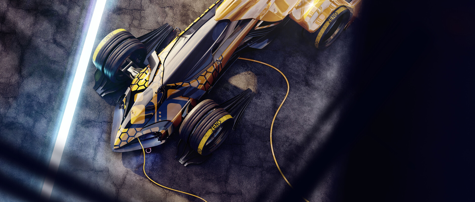 ArtStation - Nebula Race Car Concept