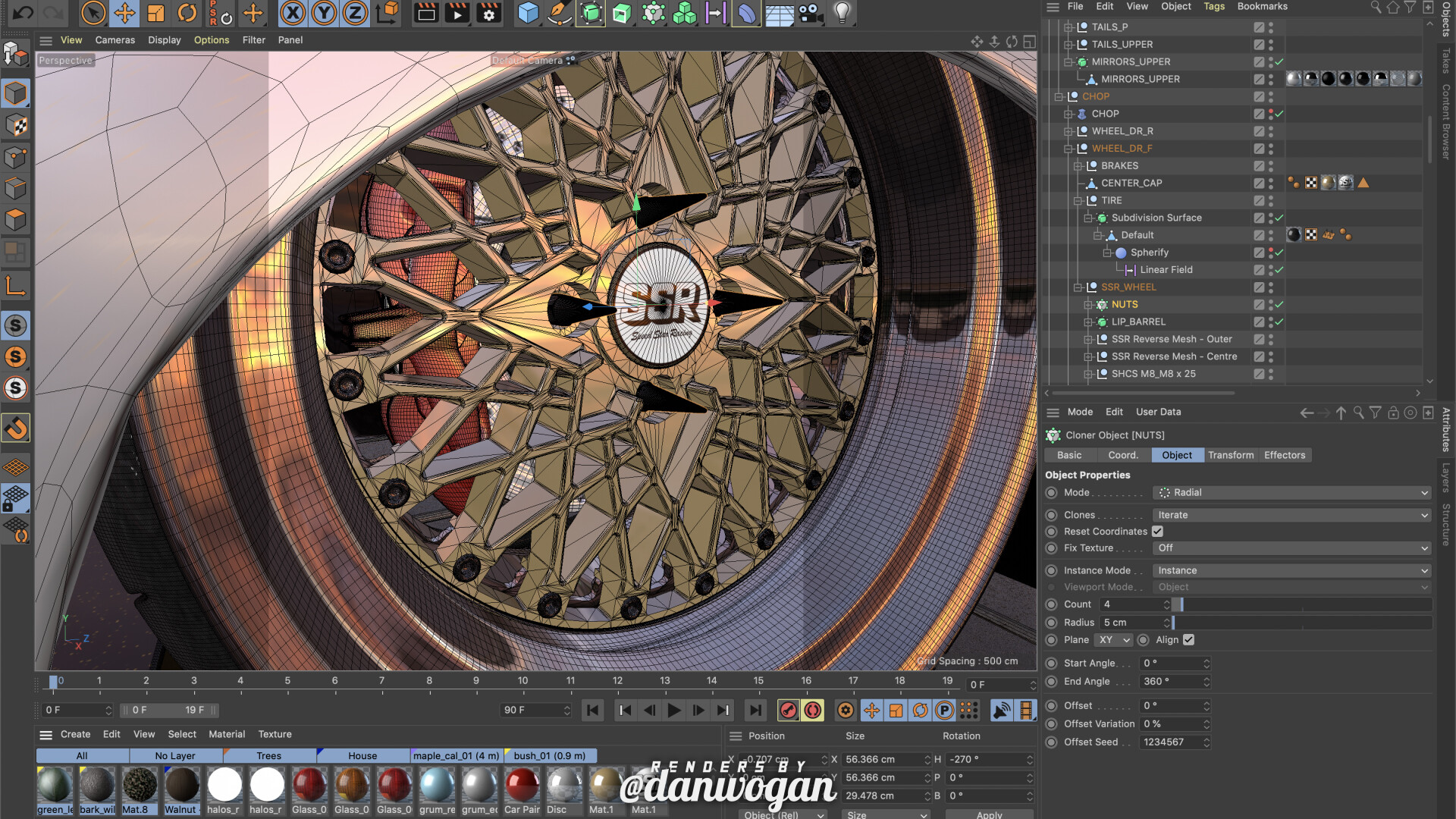 Daniel Wogan - Stanced USPS Mail Truck 3D Render