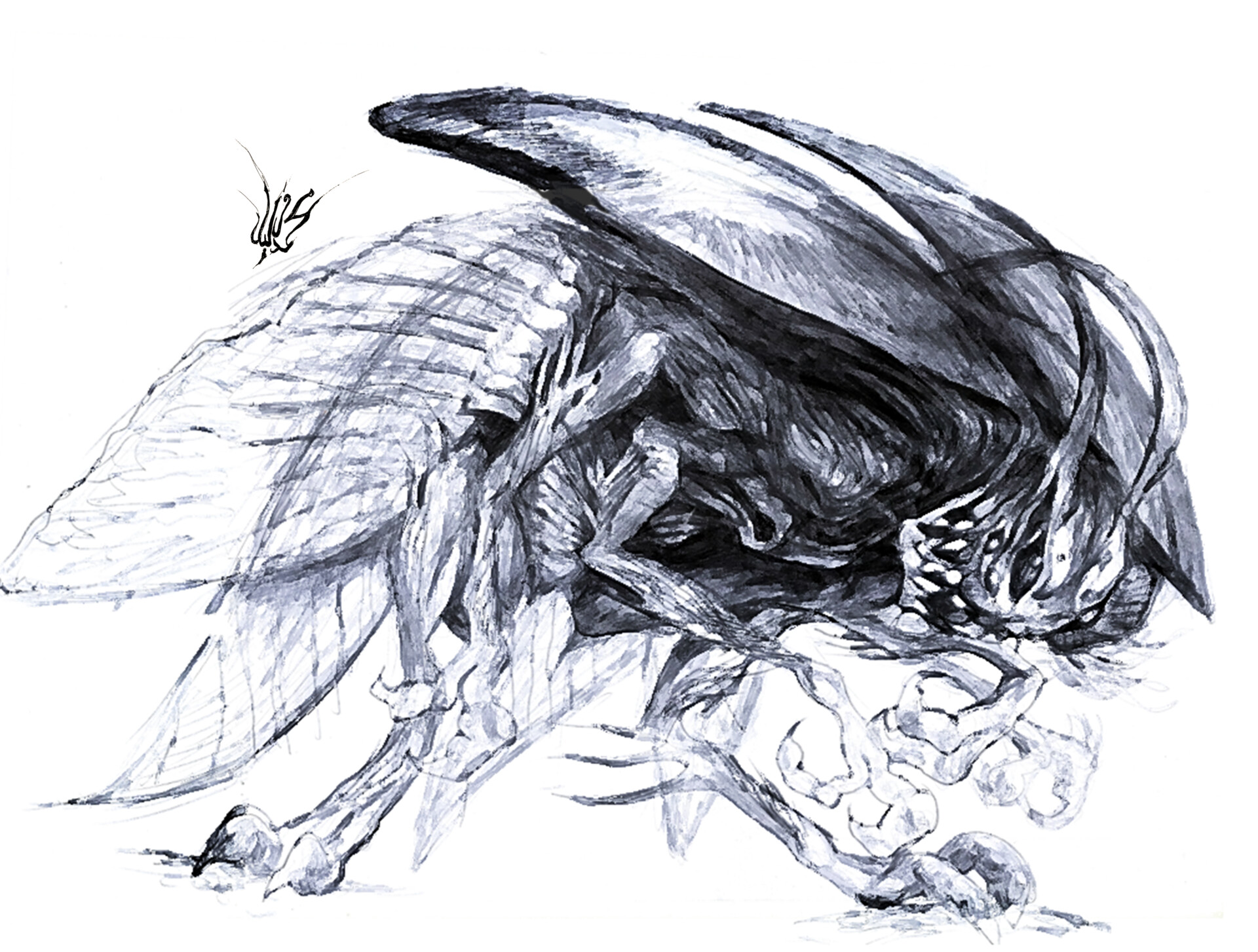 ArtStation - Giant monster roach