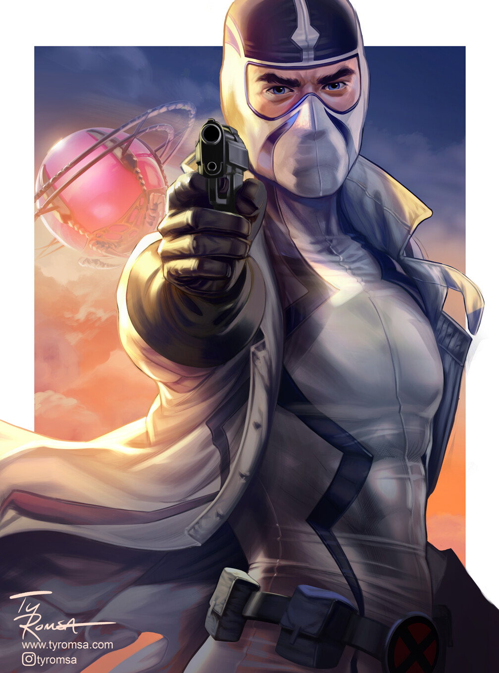 ArtStation - Fantomex and E.V.A.