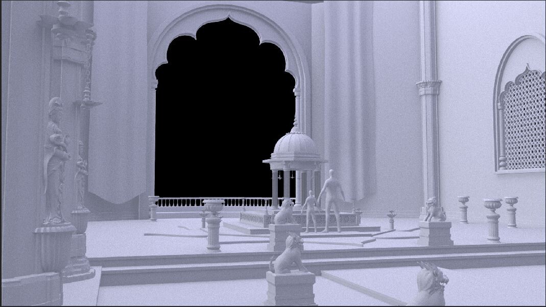 ArtStation - Palace window