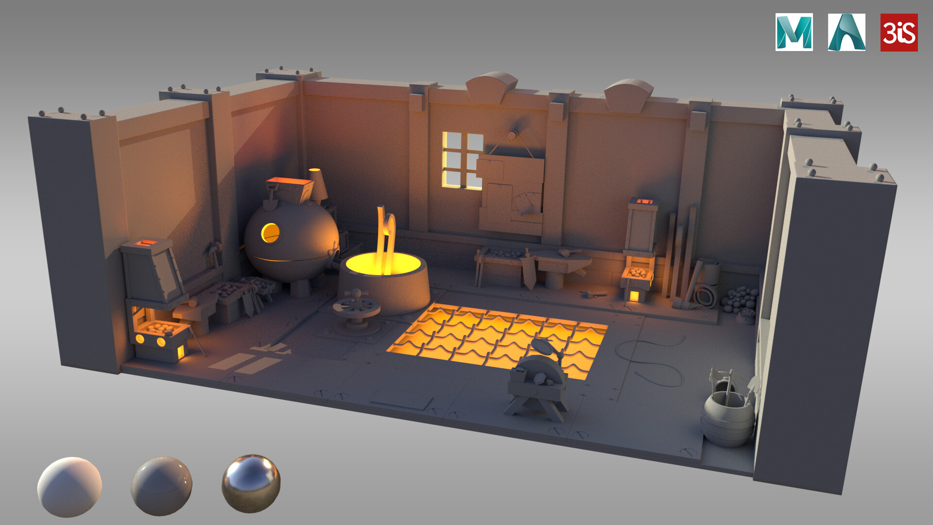 ArtStation - Modeling - Forge