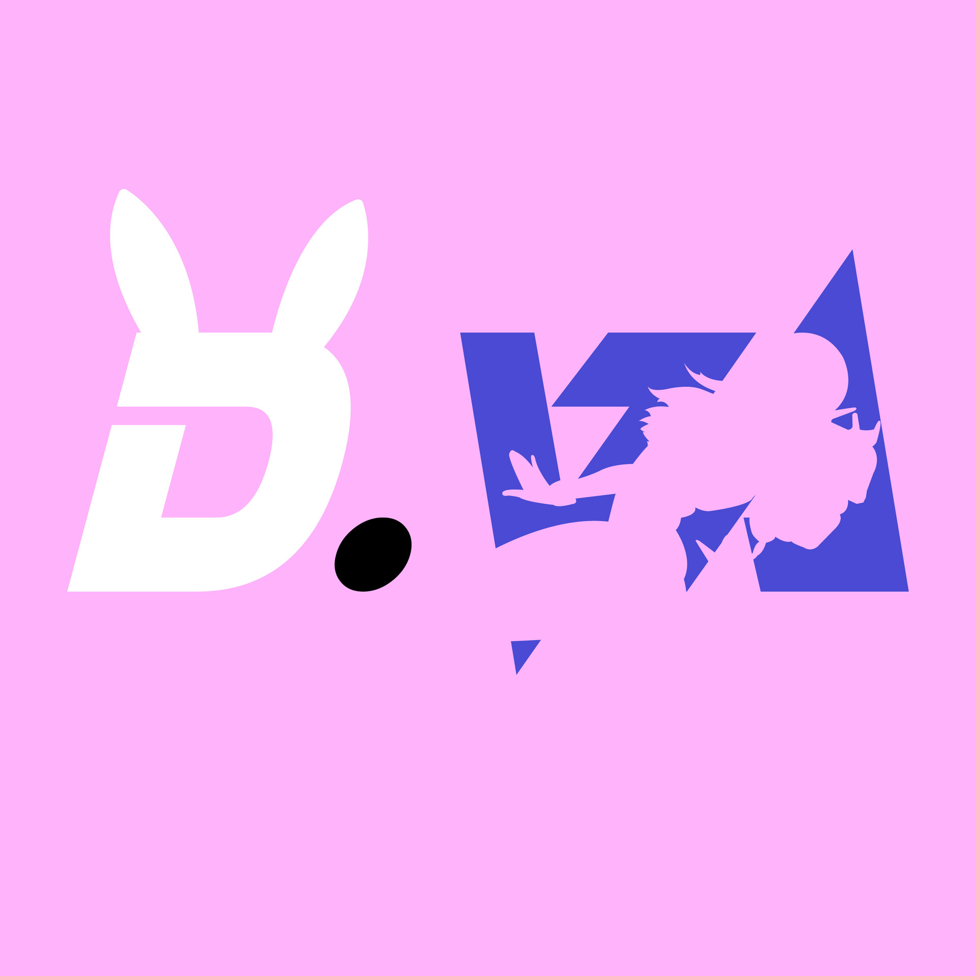 ArtStation - D.va typographic logo