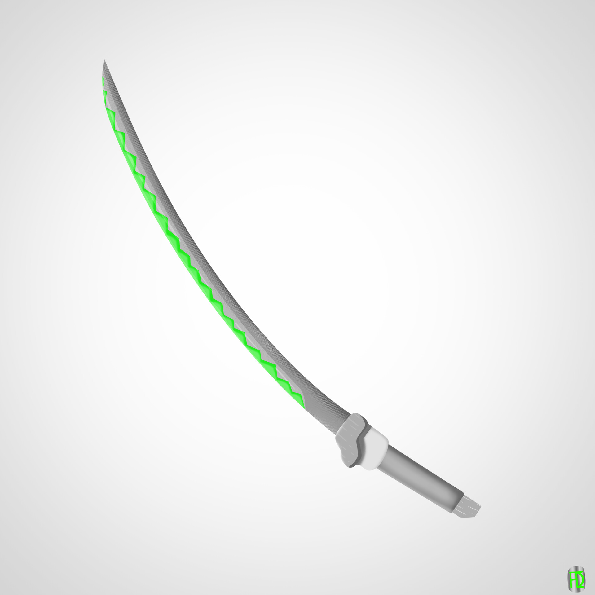 ArtStation - Genji sword fan art