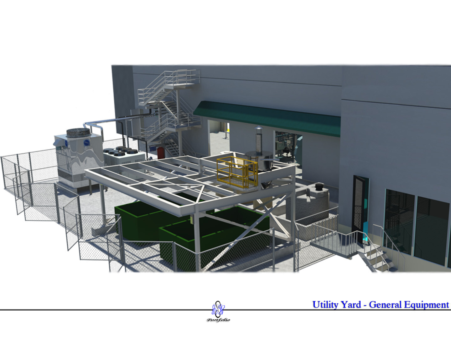 Professional Portfolio - Unreal Engine - Manufacturing Facility