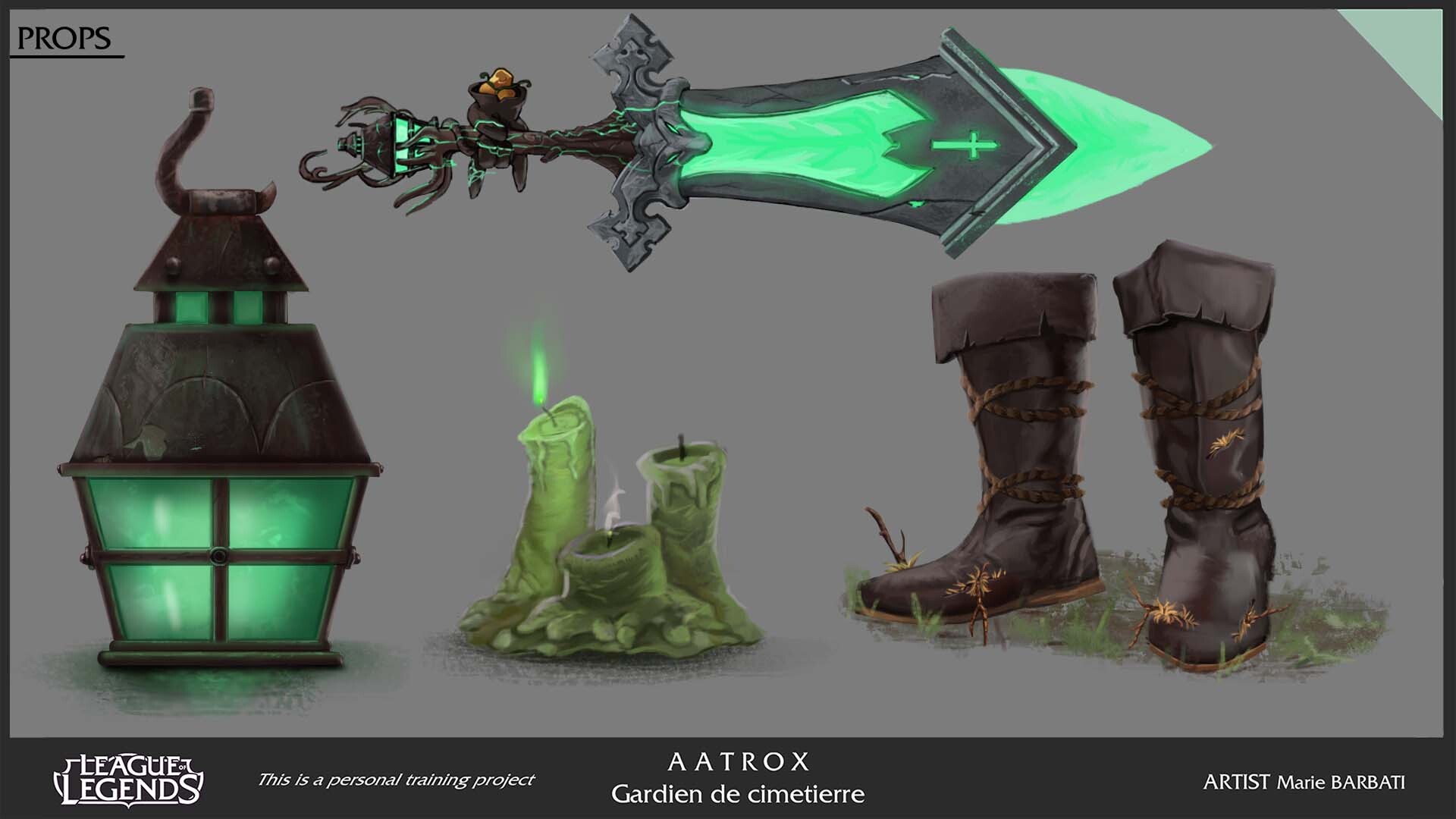 ArtStation - Props Pour Aatrox