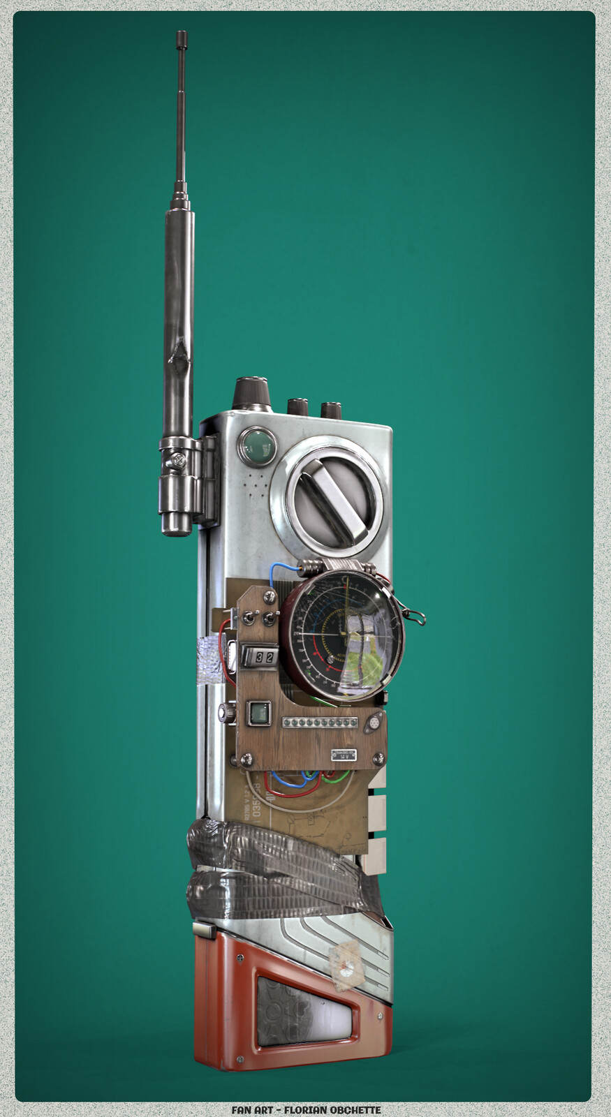 Florian Obchette - DEATHLOOP Fan Art - Hackamajig