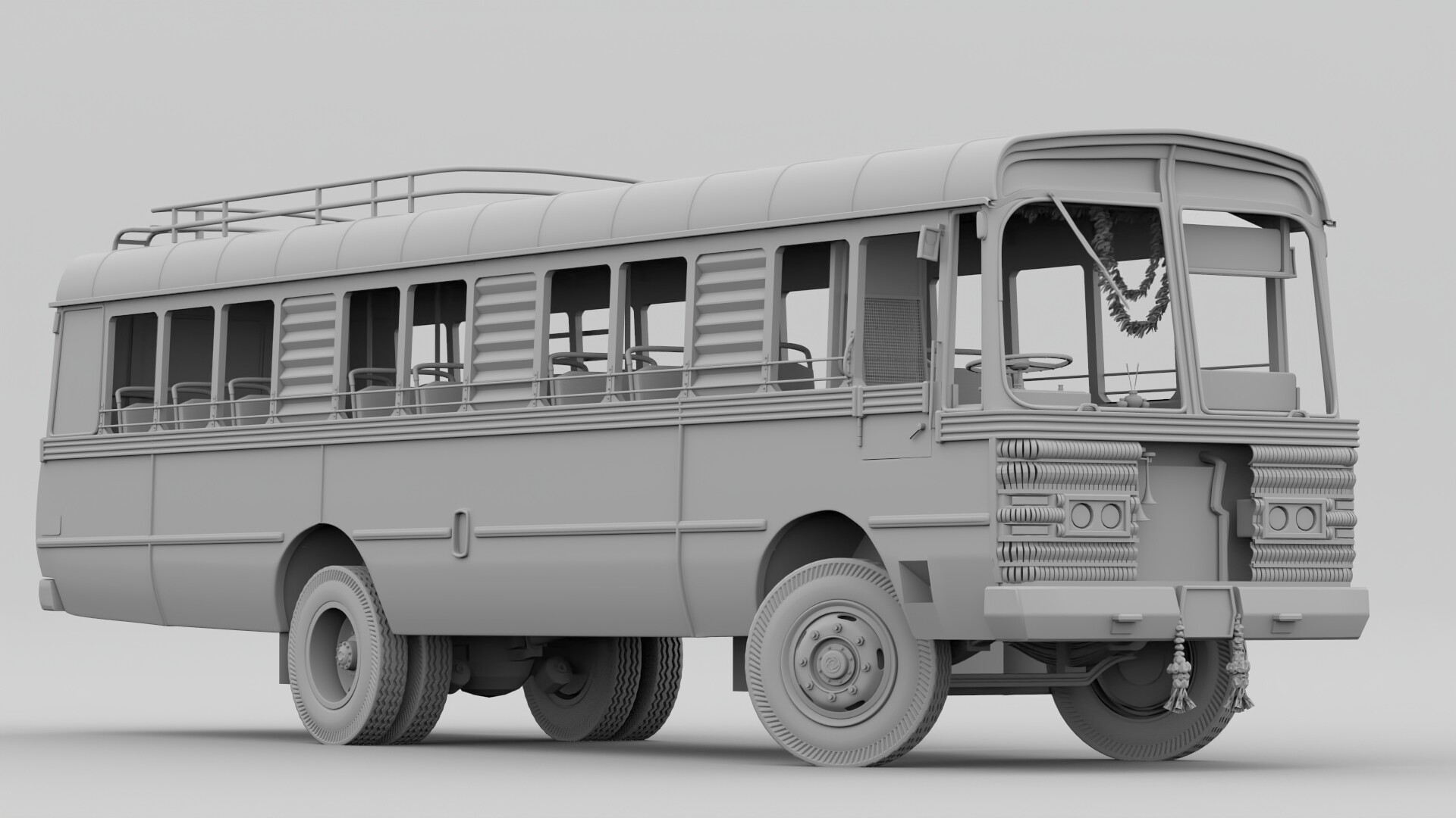 S. Joe Thomas - Old Model Bus Kerala