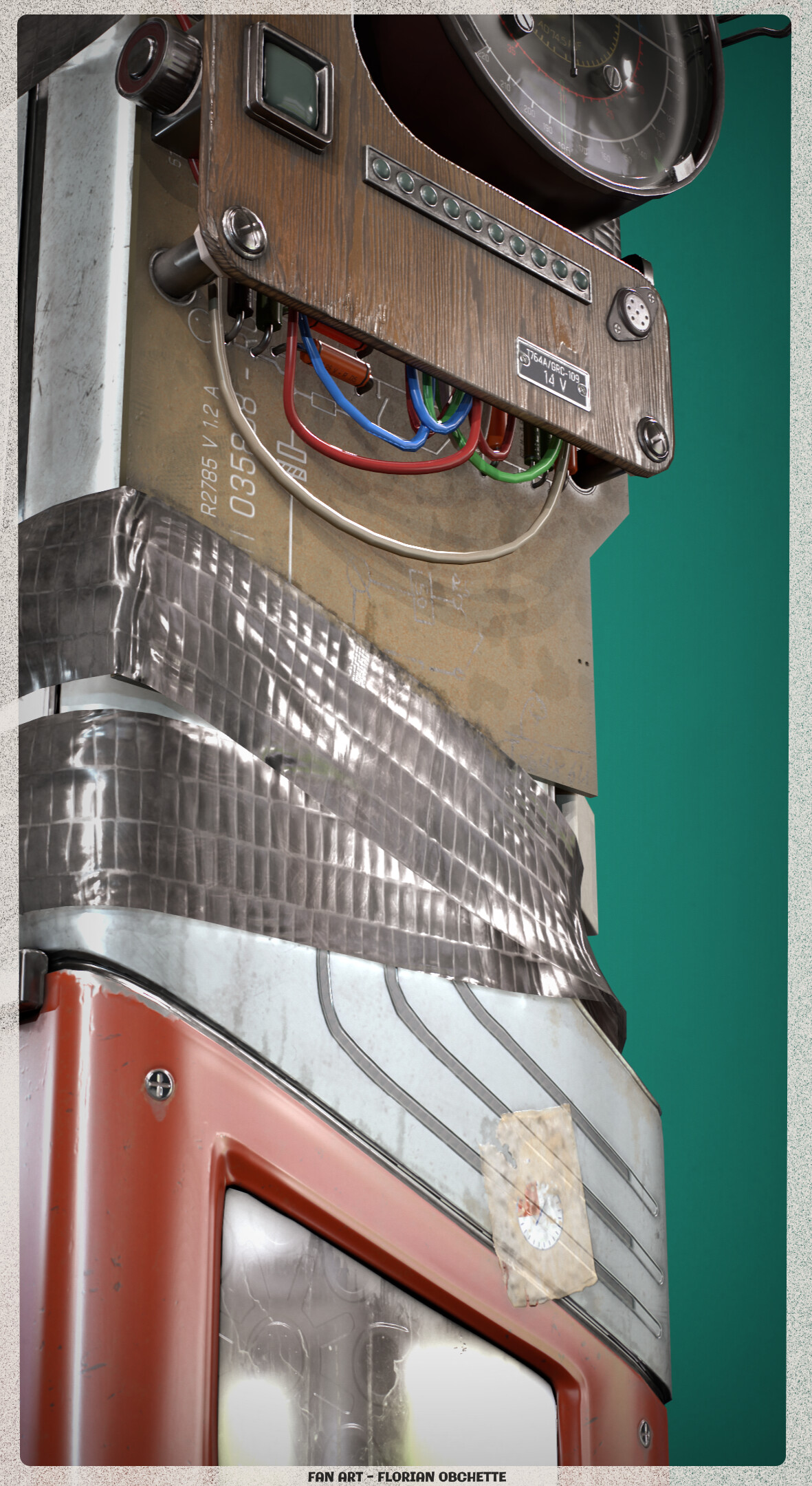 Florian Obchette - DEATHLOOP Fan Art - Hackamajig