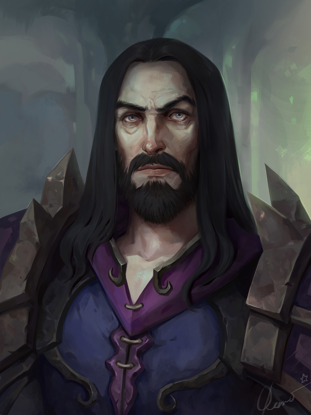 ArtStation - Human Warlock