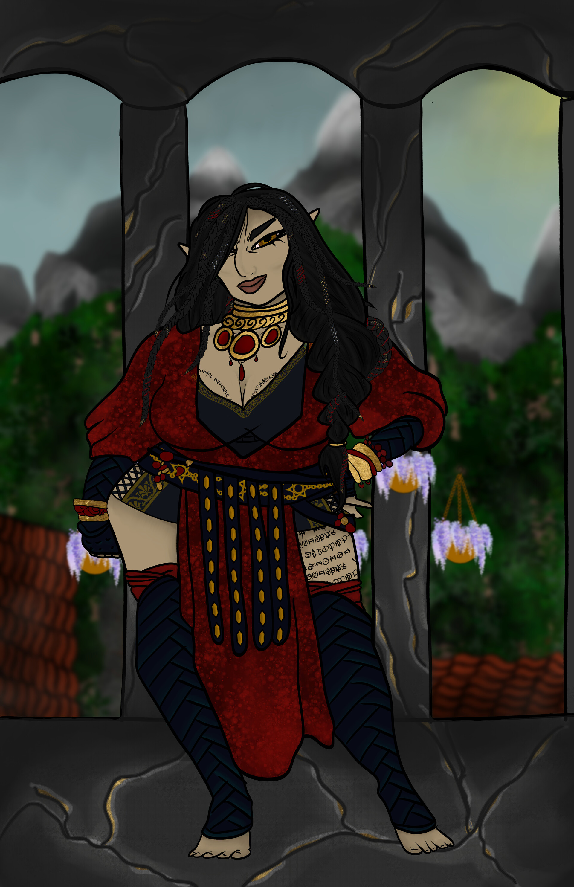 ArtStation - Dwarf Monk