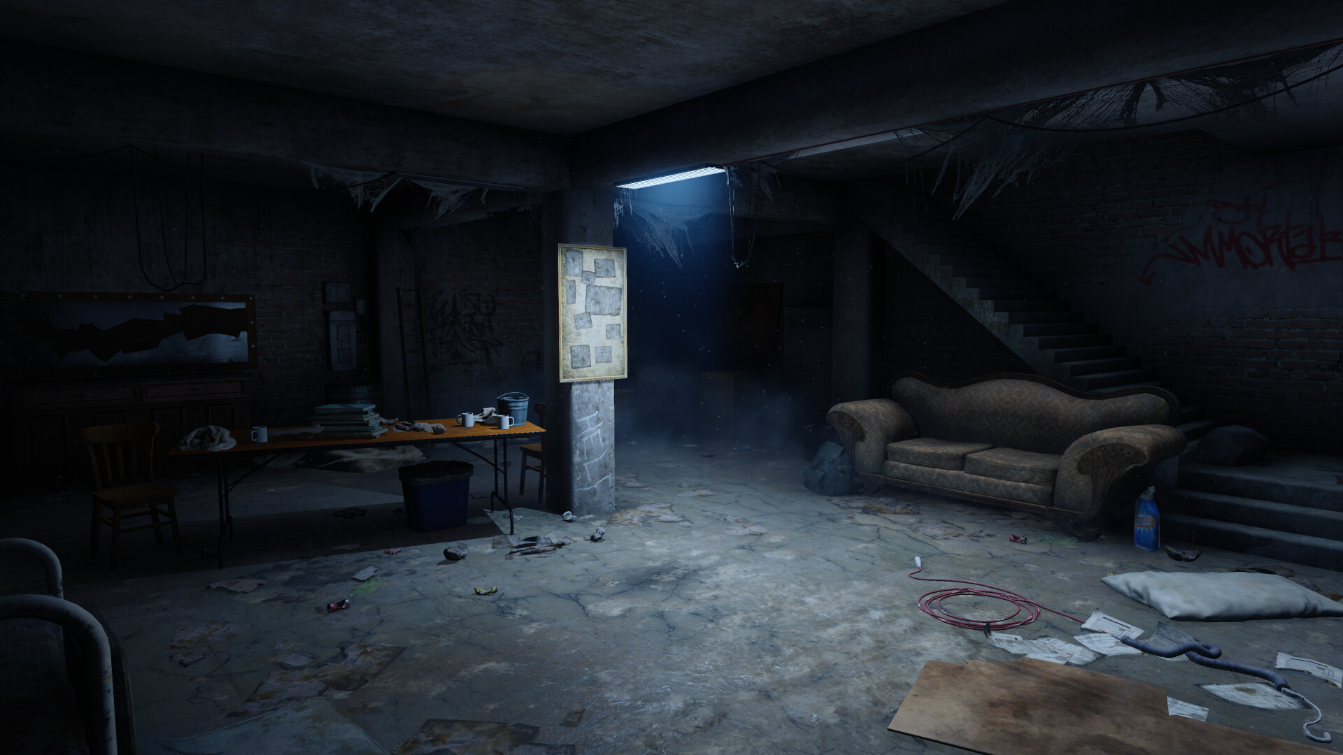 ArtStation - "Eerie Basement" Environmental Design Scene