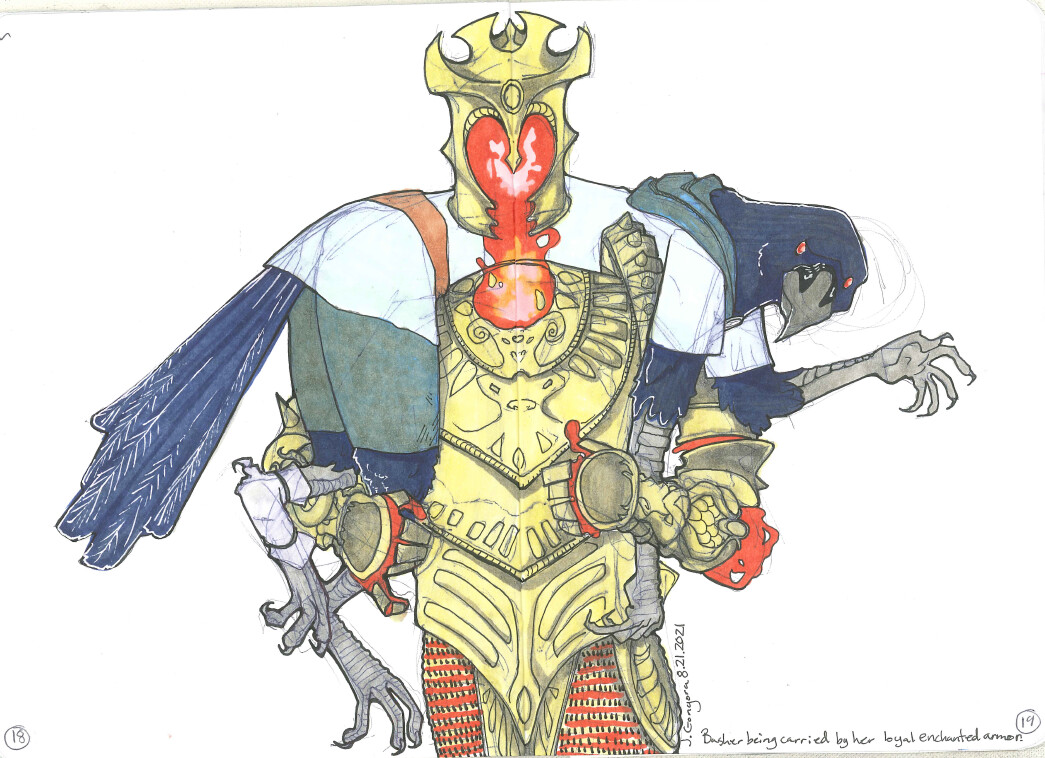 ArtStation - Living Armor