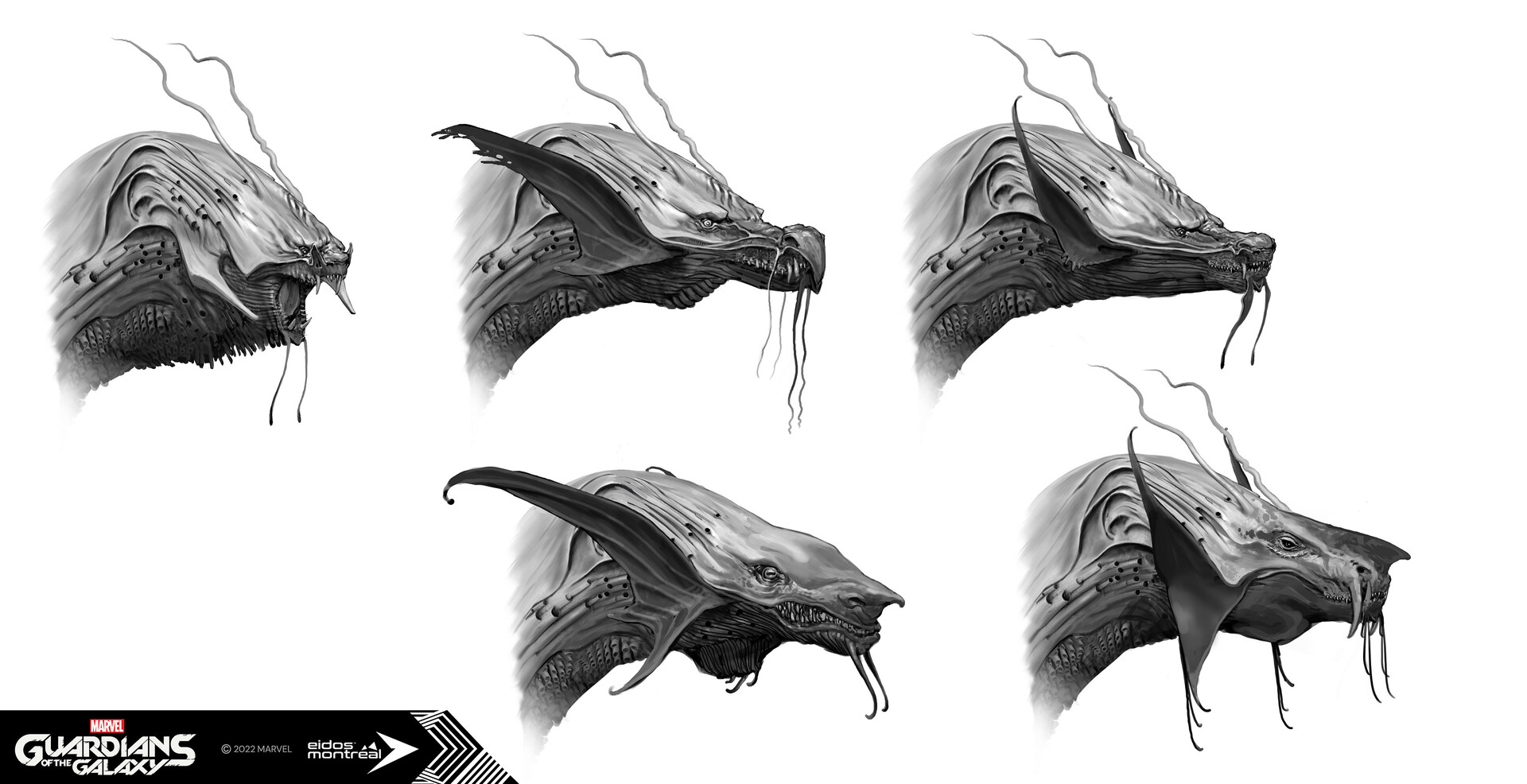how to draw guardians of the galaxy heads