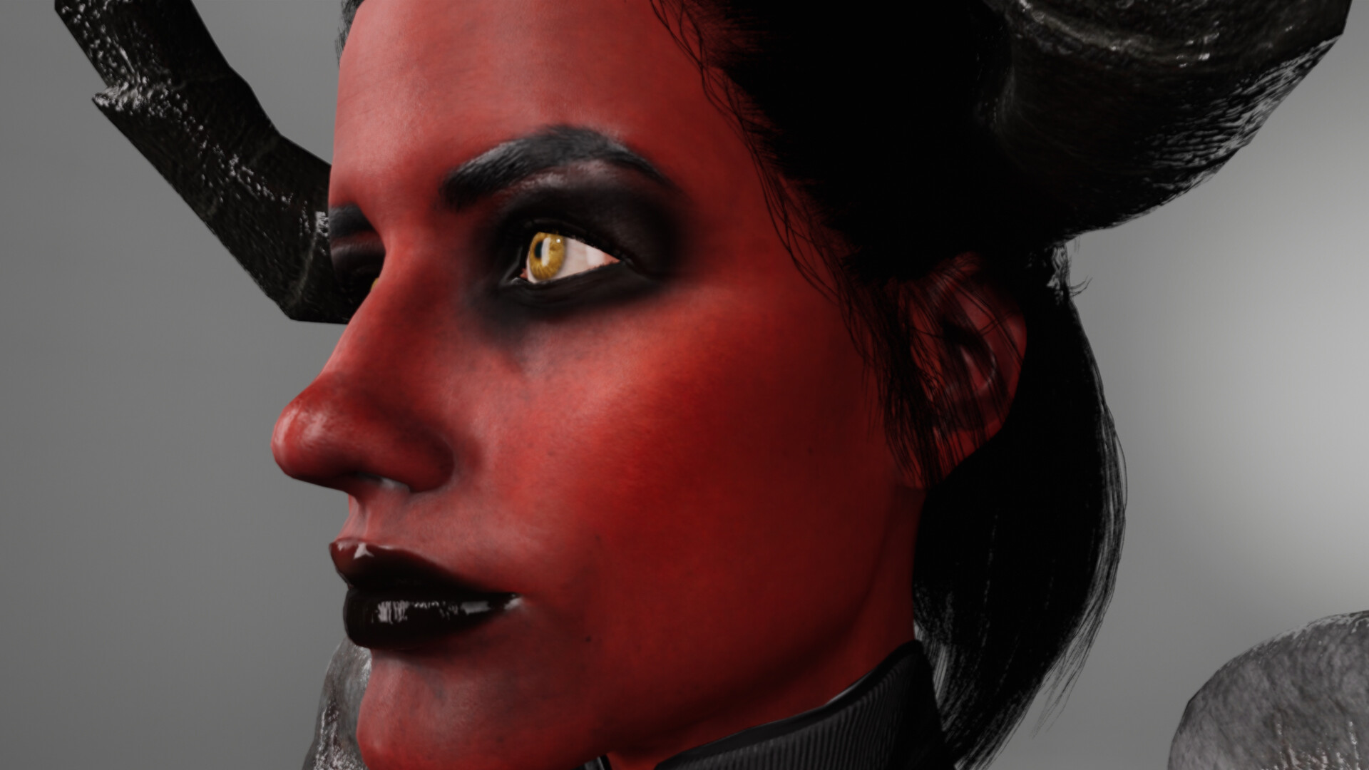 hamza khaloui - Realistic Demon Girl Game Ready