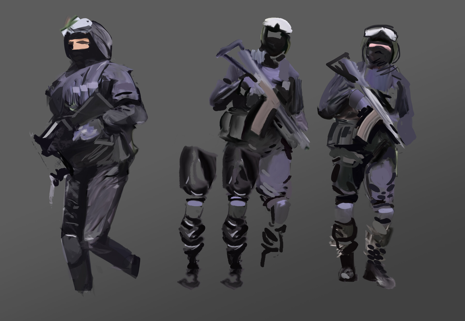 ArtStation - Swat Sketches