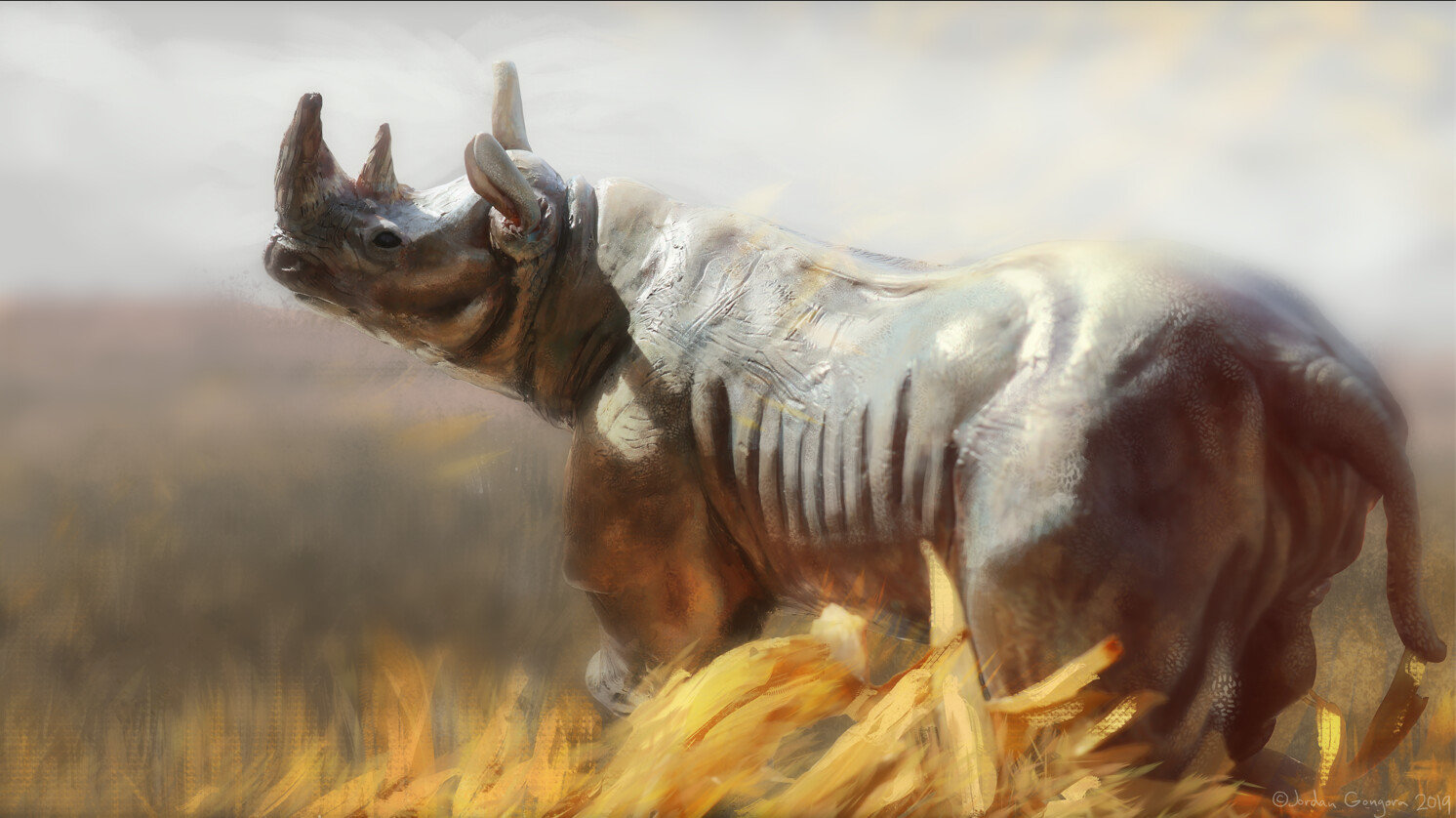 ArtStation - Black Rhino
