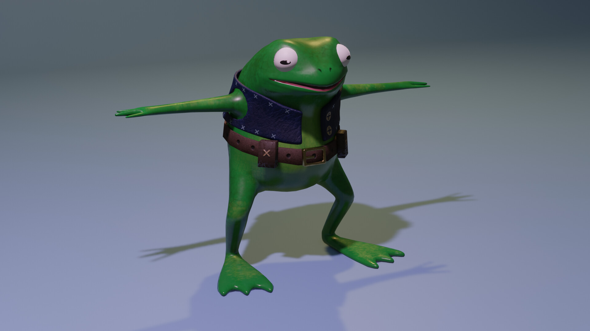 ArtStation - Game Jam Frog