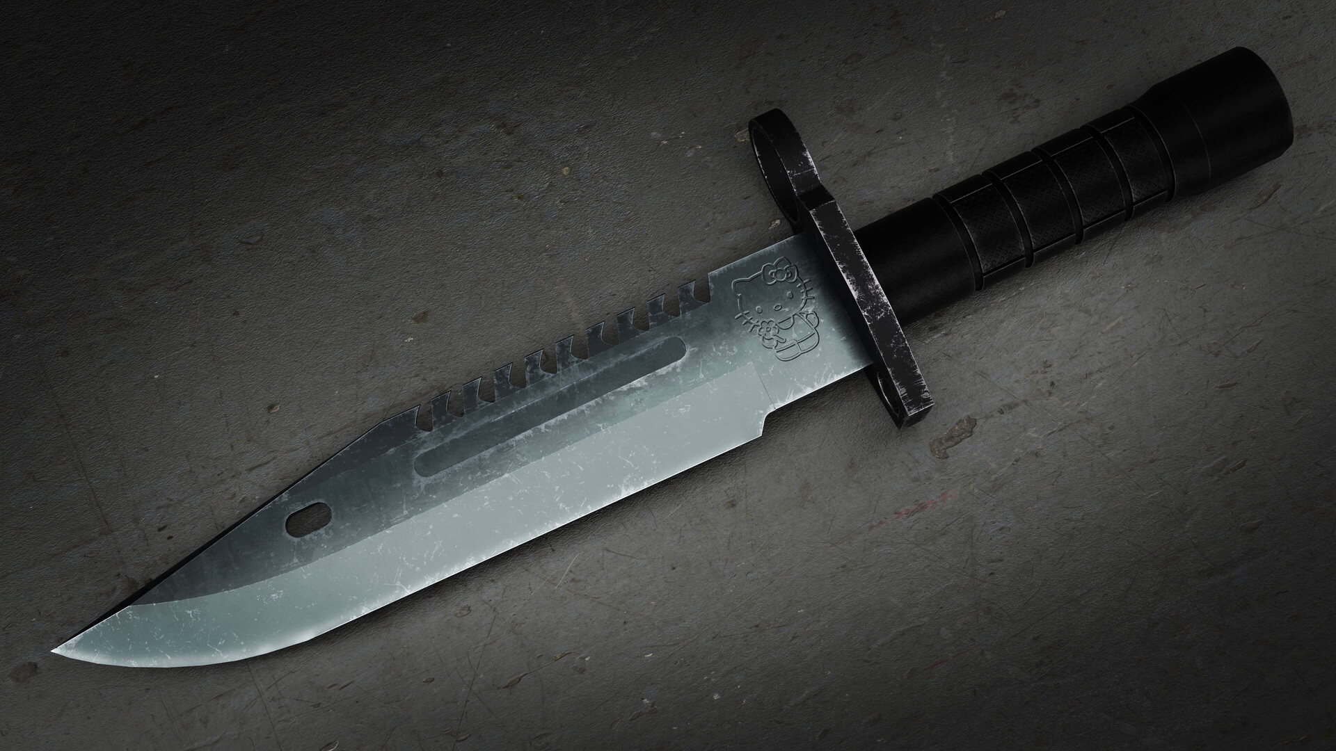 ArtStation - A brand K knife