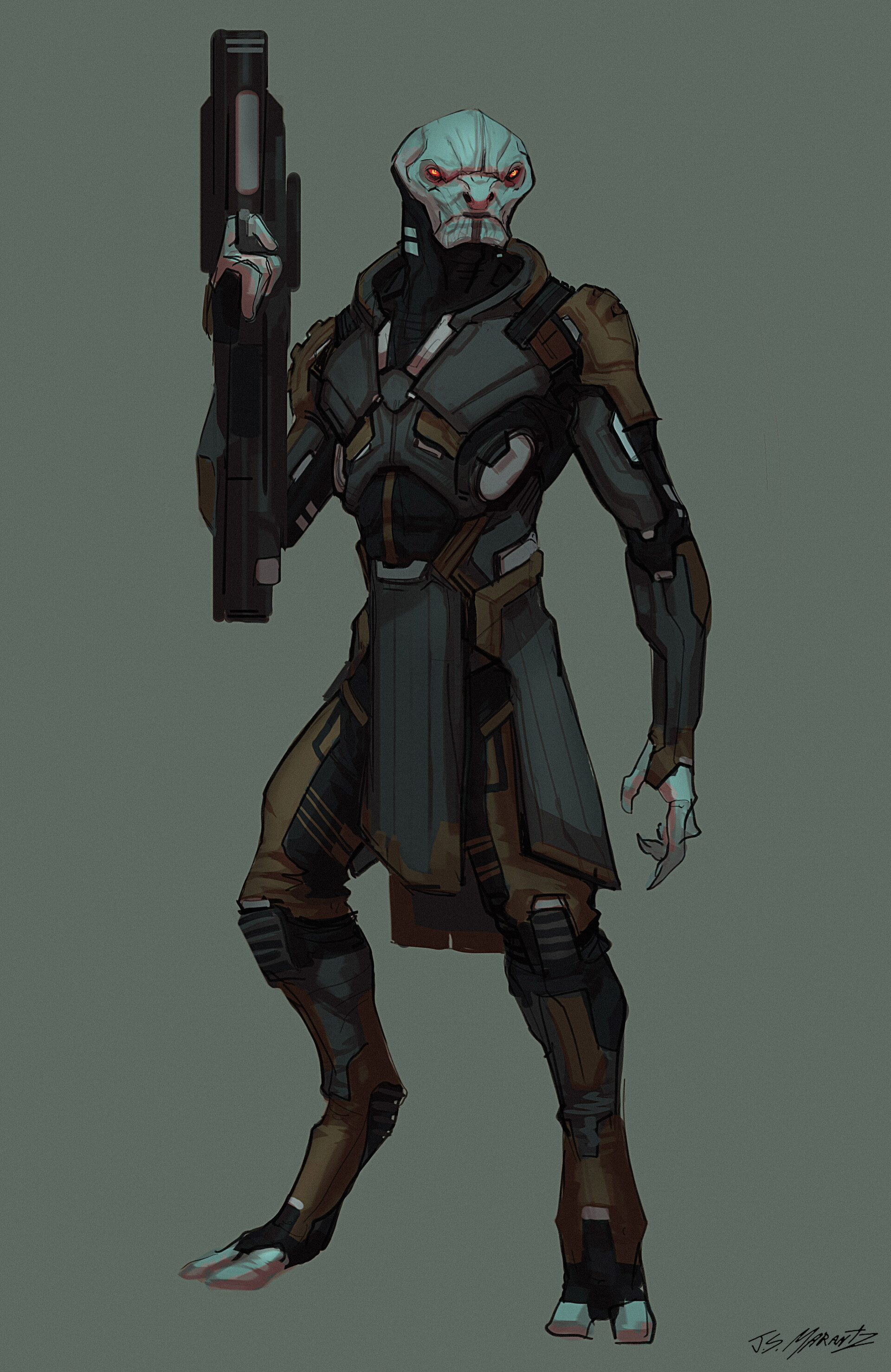 Jerad S. Marantz - Alien Outlaws Part 2: Refining 2D Design and ...